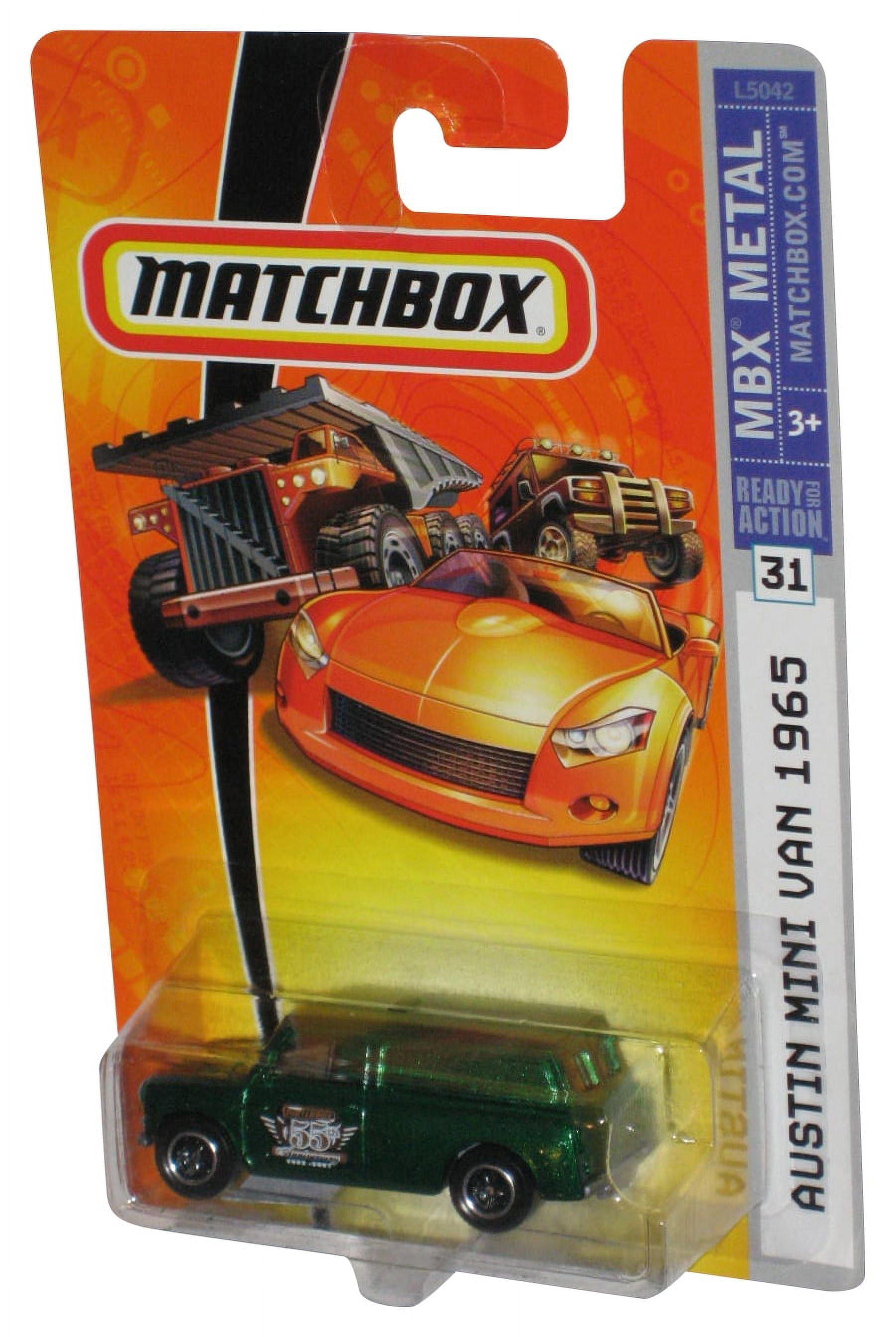 Matchbox MBX Metal (2007) Green Austin Mini Van 1965 Toy Car #31 ...