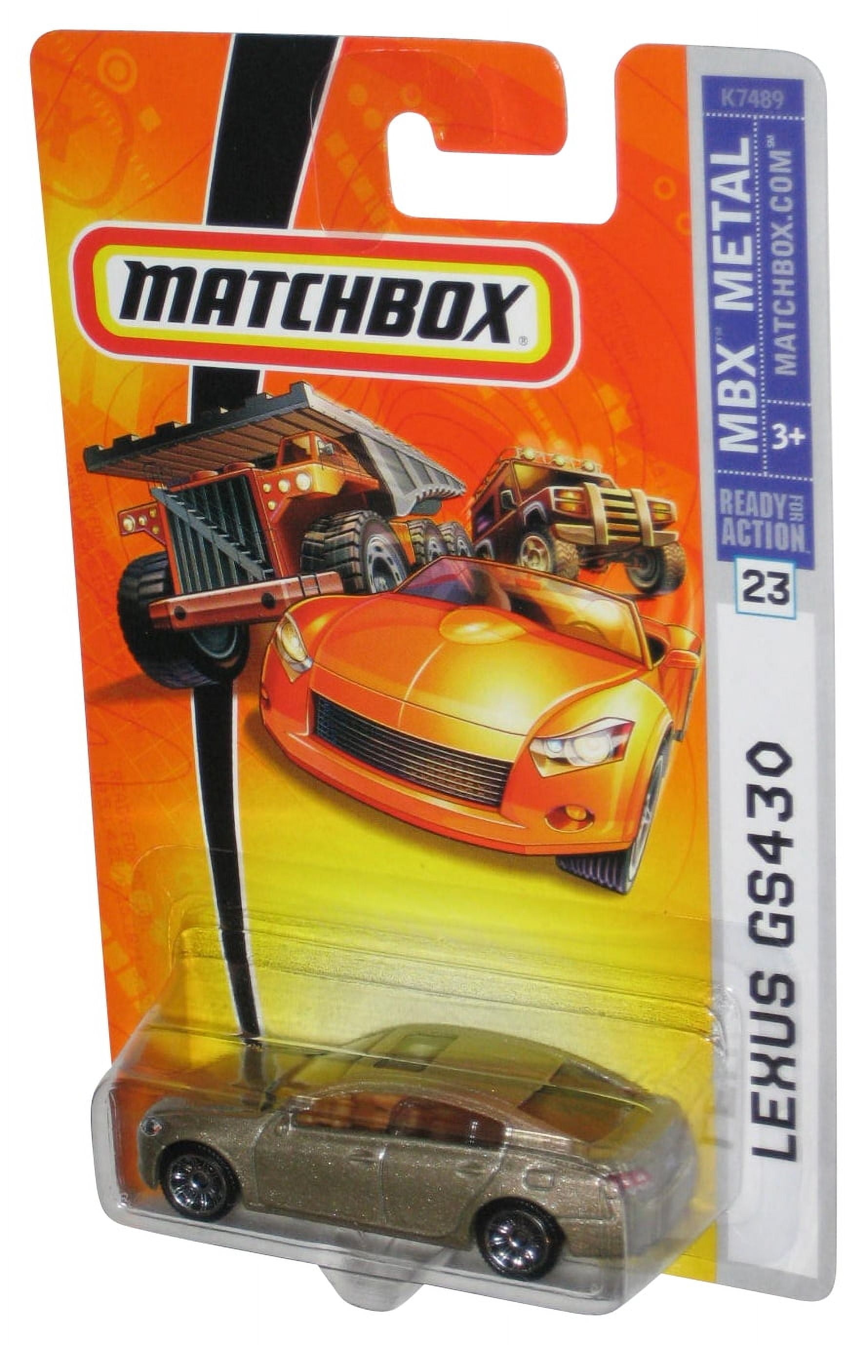 Matchbox MBX Metal (2007) Mattel Gold Lexus GS430 Toy Car #23 - Walmart.com