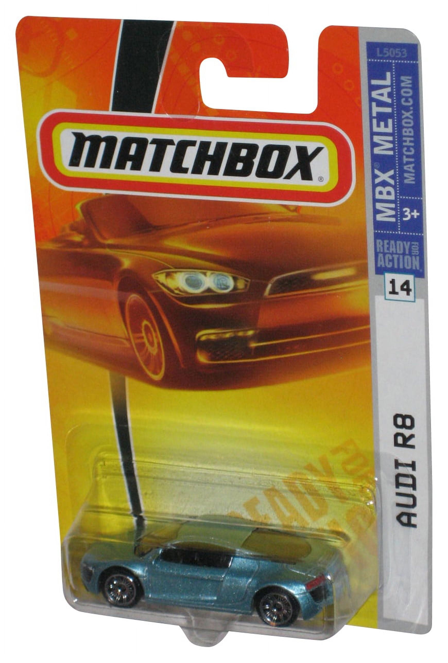 Matchbox MBX Metal (2007) Metallic Blue Audi R8 Toy Car #14 - Walmart.com