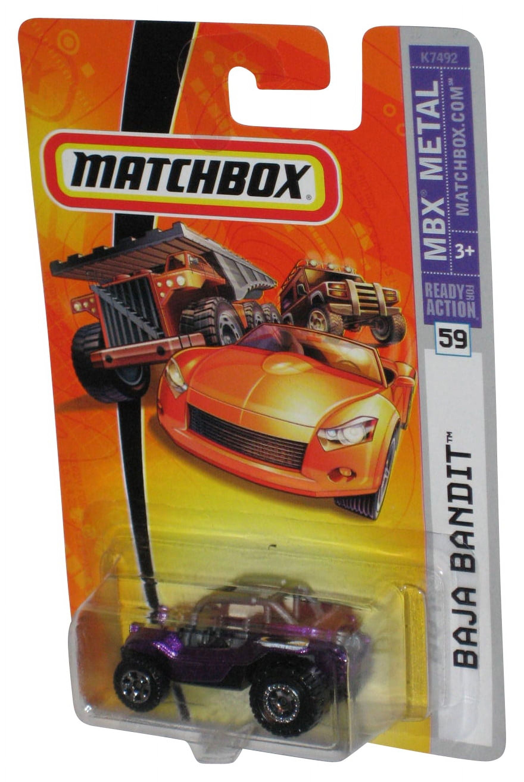 Matchbox MBX Metal (2007) Purple Baja Bandit Die-Cast Toy Car #59 ...