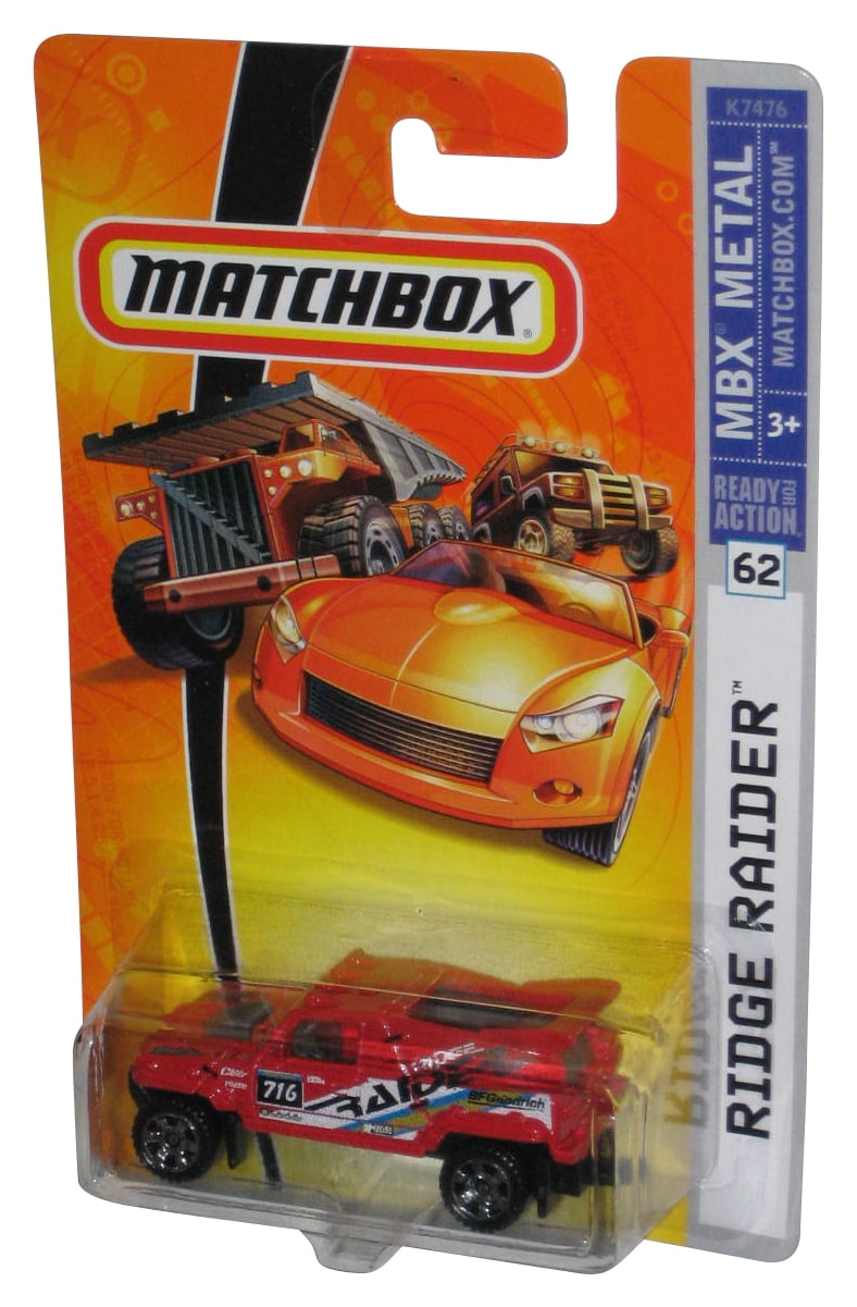 Matchbox MBX Metal (2007) Red Ridge Raider Toy Car #62 - Walmart.com