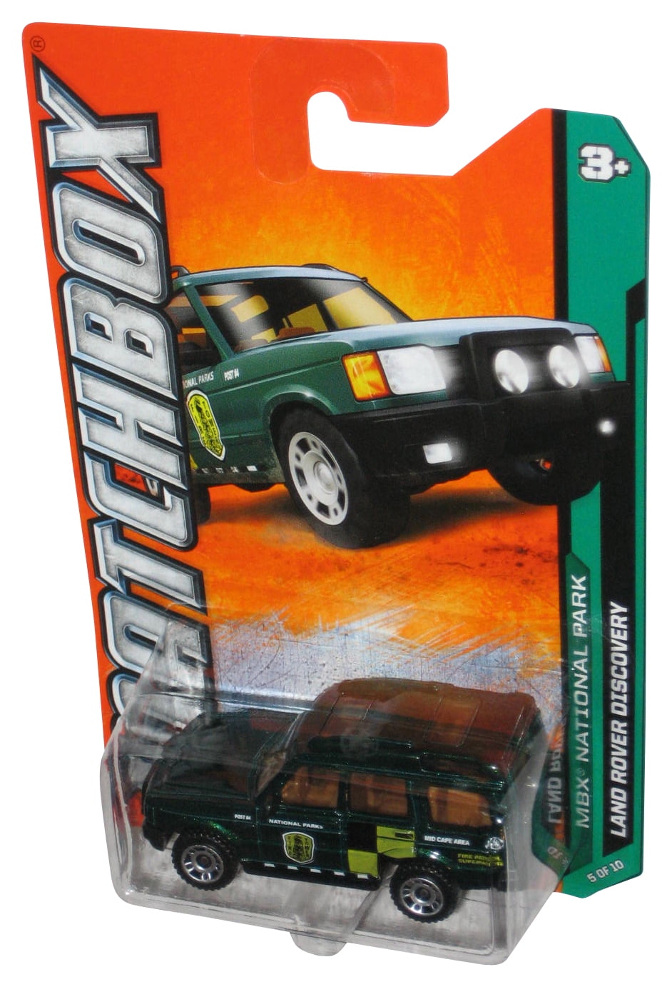 Matchbox MBX National Park (2011) Green Land Rover Discovery Toy Car ...