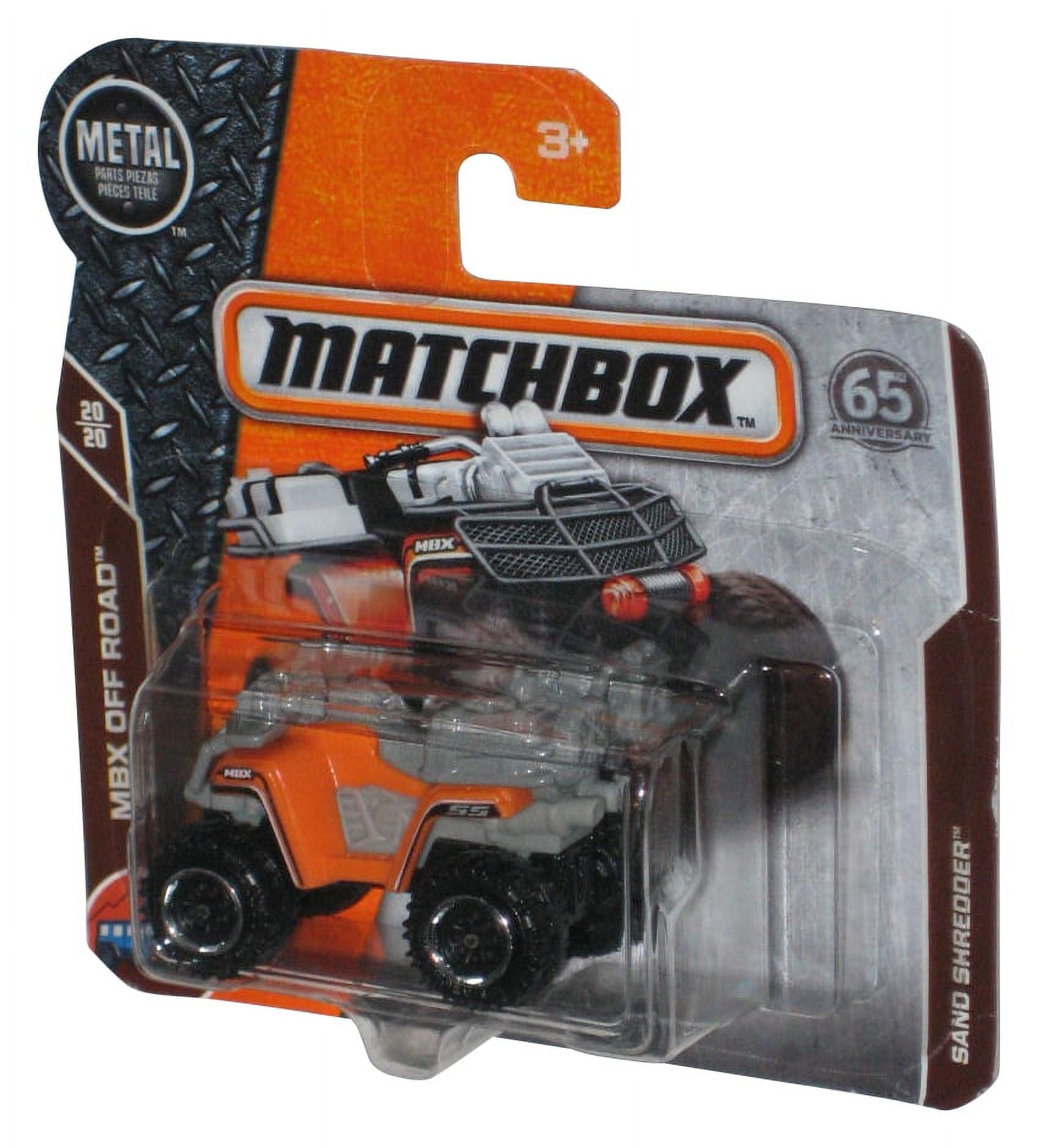 Matchbox MBX Off Road 20/20 (2017) Orange Sand Shredder Toy Car ...