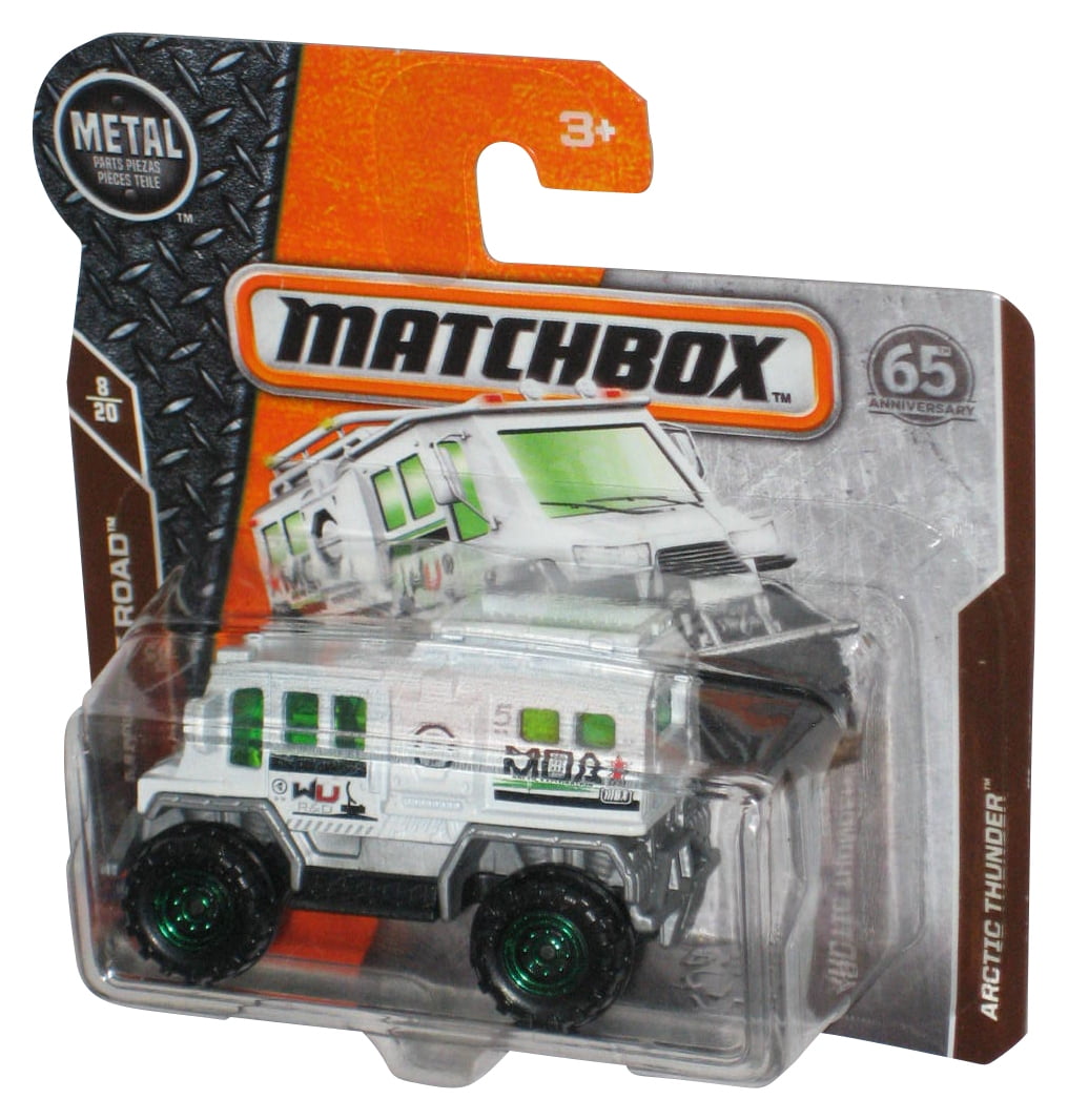 Matchbox MBX Off Road (2017) White Arctic Exploration Thunder White Toy ...
