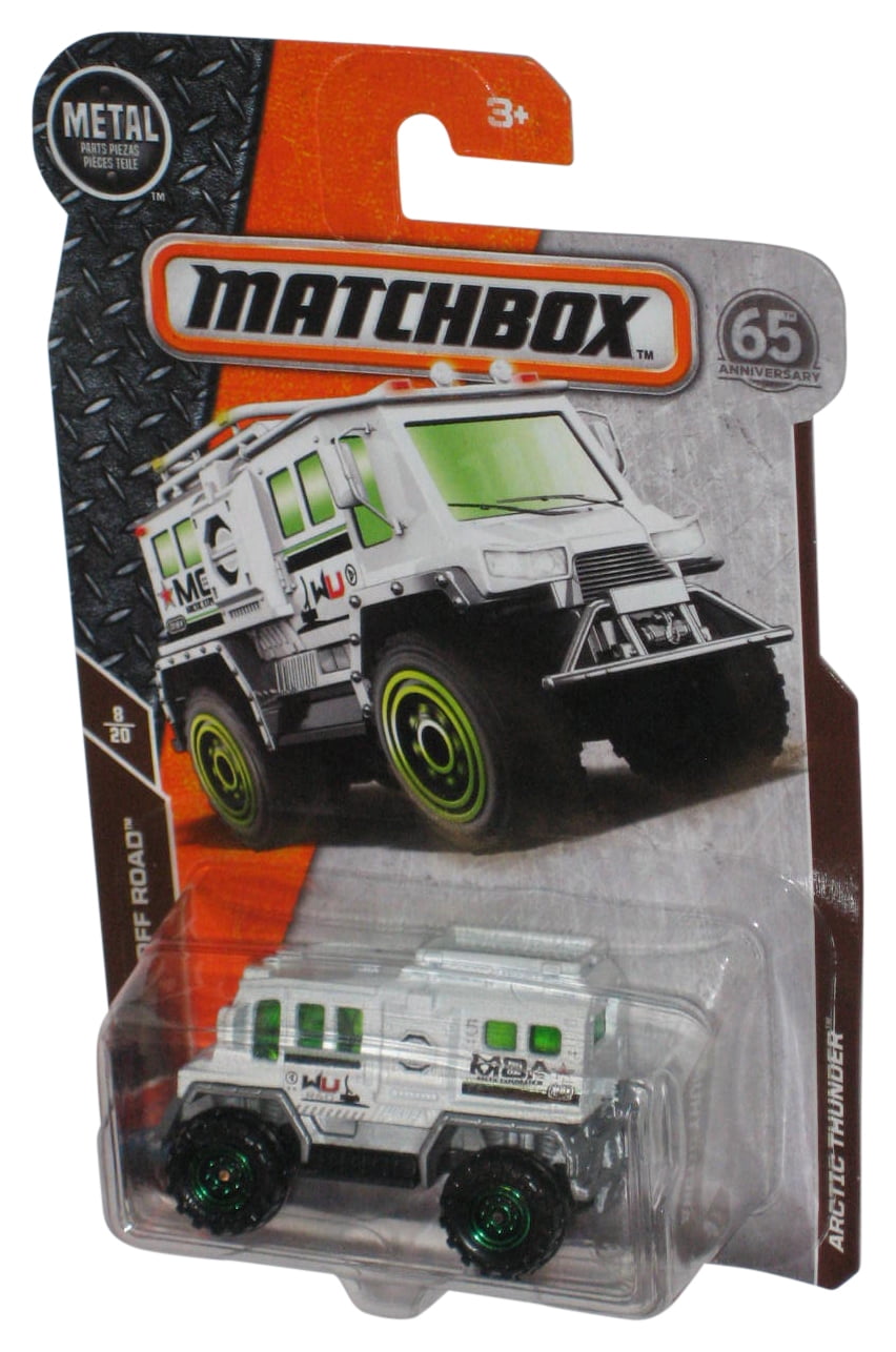 Matchbox MBX Off Road (2017) White Arctic Exploration Thunder White Toy ...