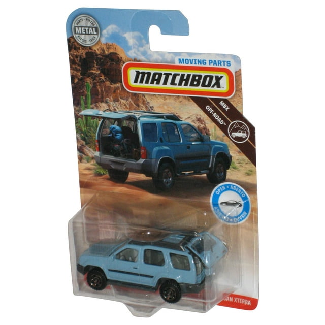 Matchbox MBX Off-Road (2018) Blue 2000 Nissan Xterra Toy Car - Walmart.com