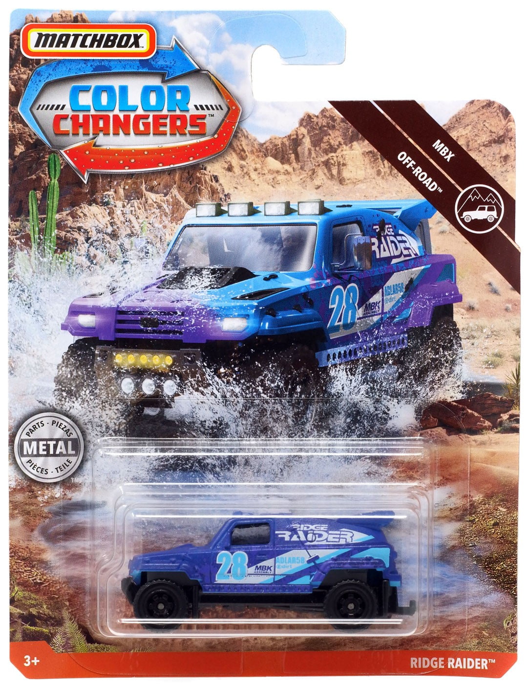 Matchbox MBX Off-Road Ridge Raider Diecast Vehicle - Walmart.com