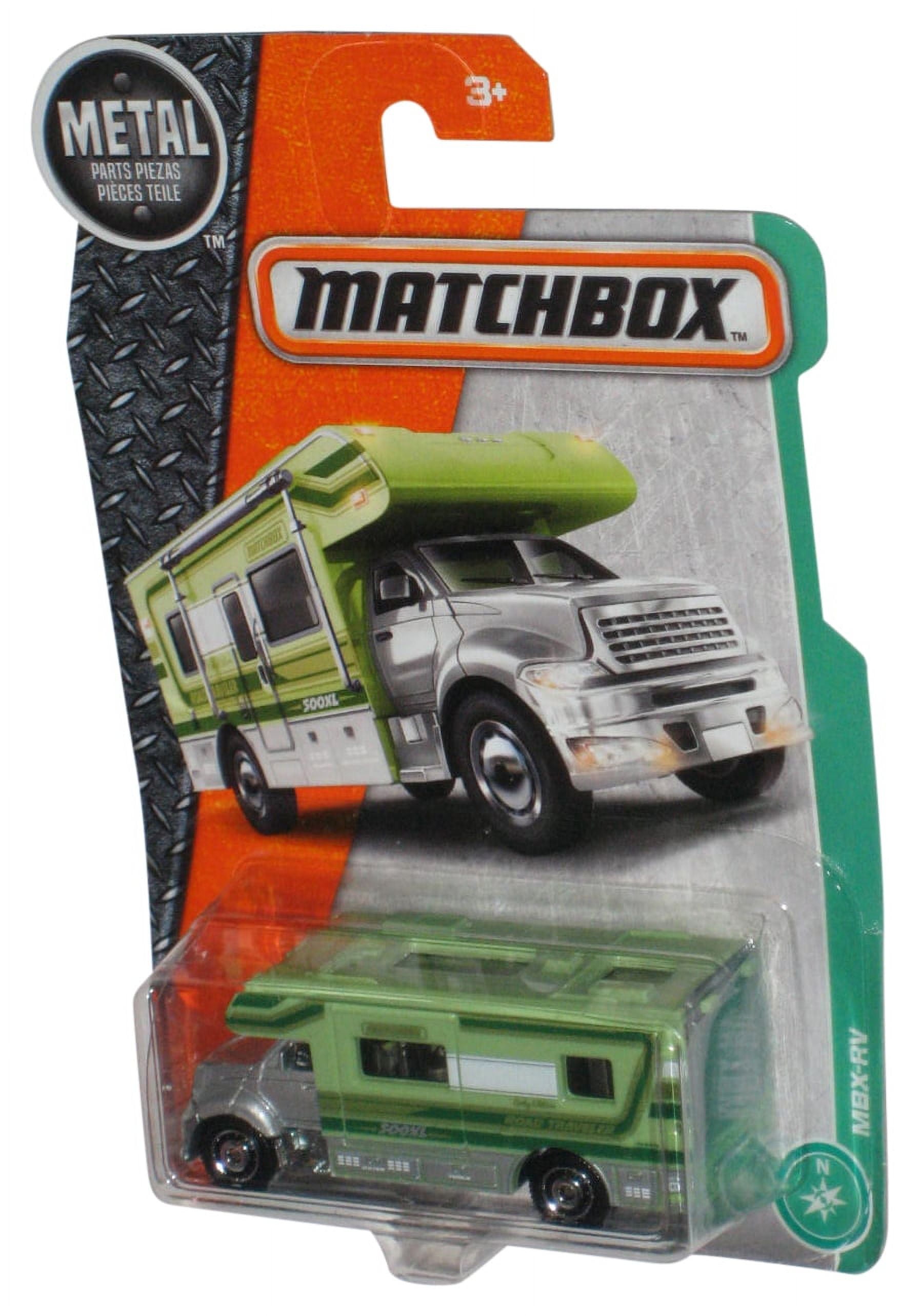 Matchbox MBX-RV (2016) Mattel Green Metal Die-Cast Toy Vehicle 82/125 ...