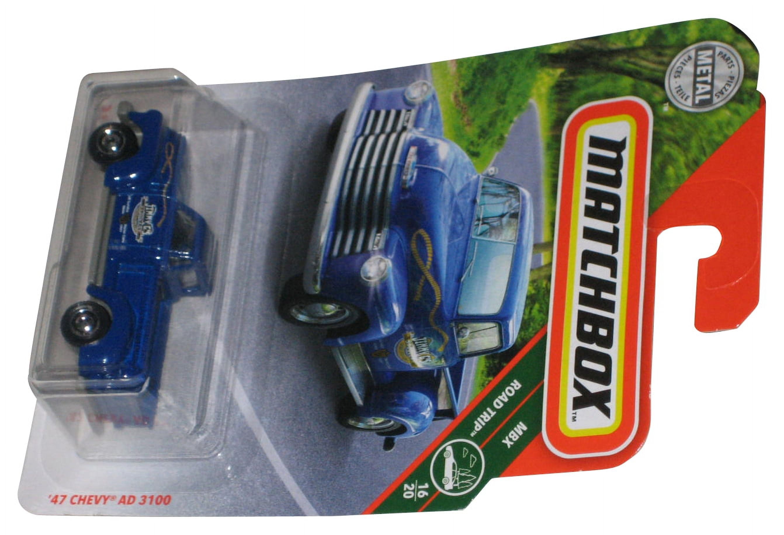 Matchbox MBX Road Trip 16/20 (2018) Blue '47 Chevy AD 3100 Toy Truck 19 ...