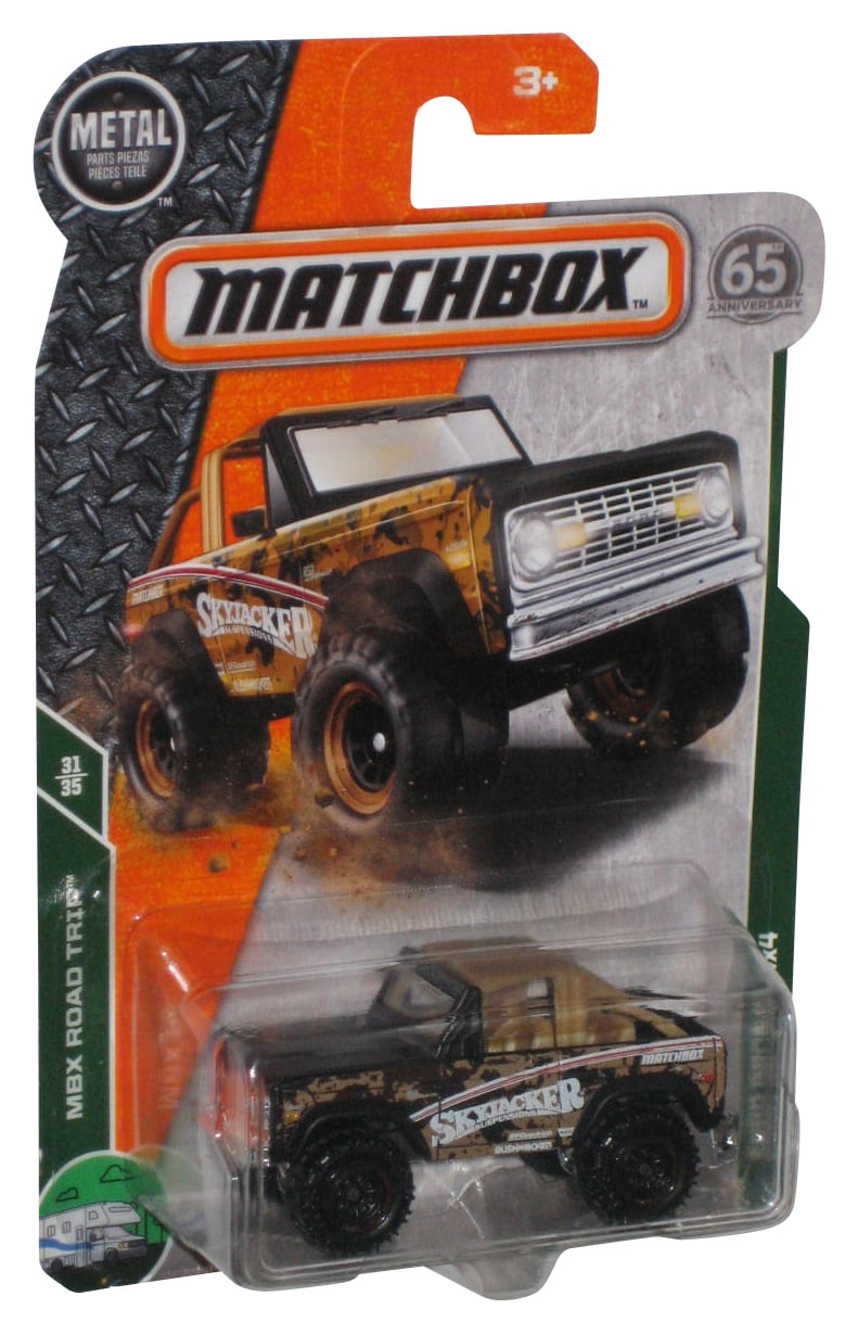 Matchbox MBX Road Trip 31/35 (2017) Camo Ford Bronco 4x4 Toy #112/125 ...