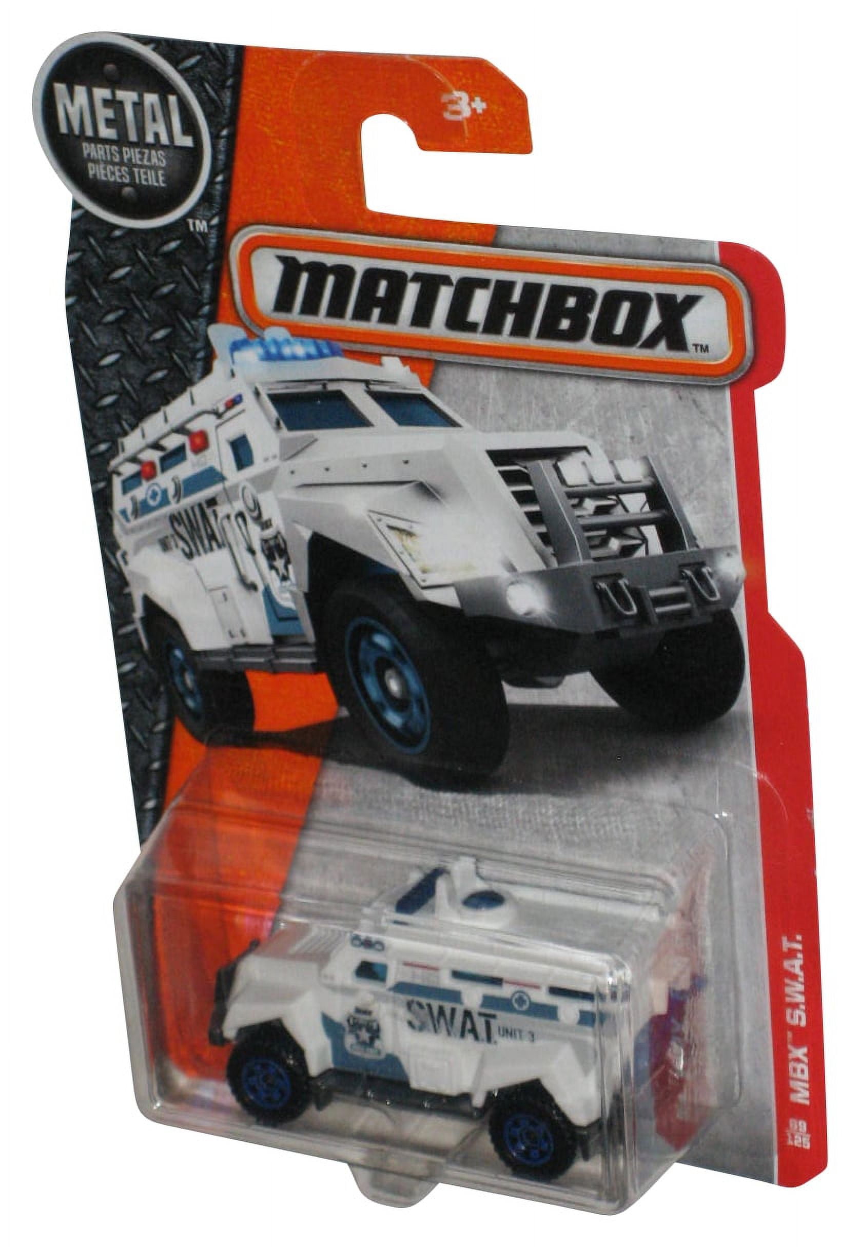 Matchbox MBX S.W.A.T. (2016) Mattel White Toy Truck 69/125 - Walmart.com