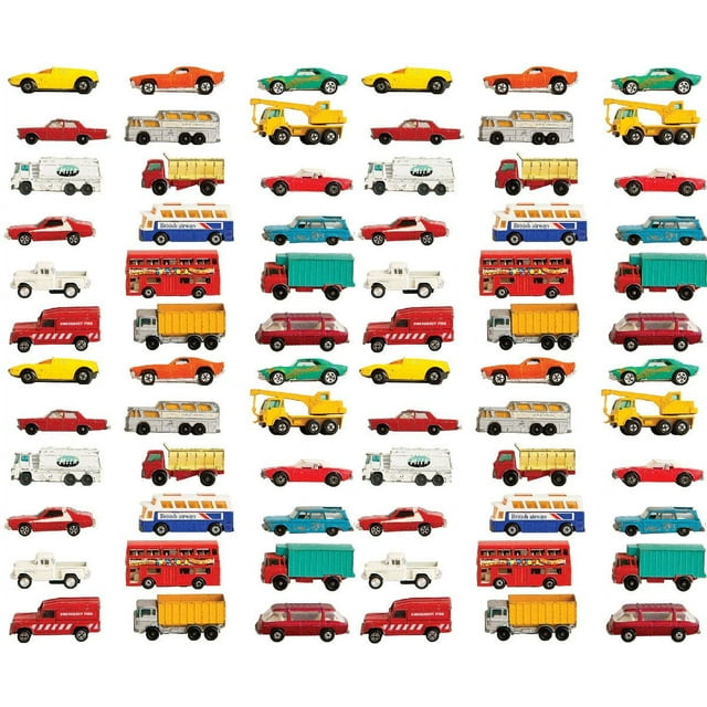 Matchbox Mania Wall Decal Cutouts - Walmart.com