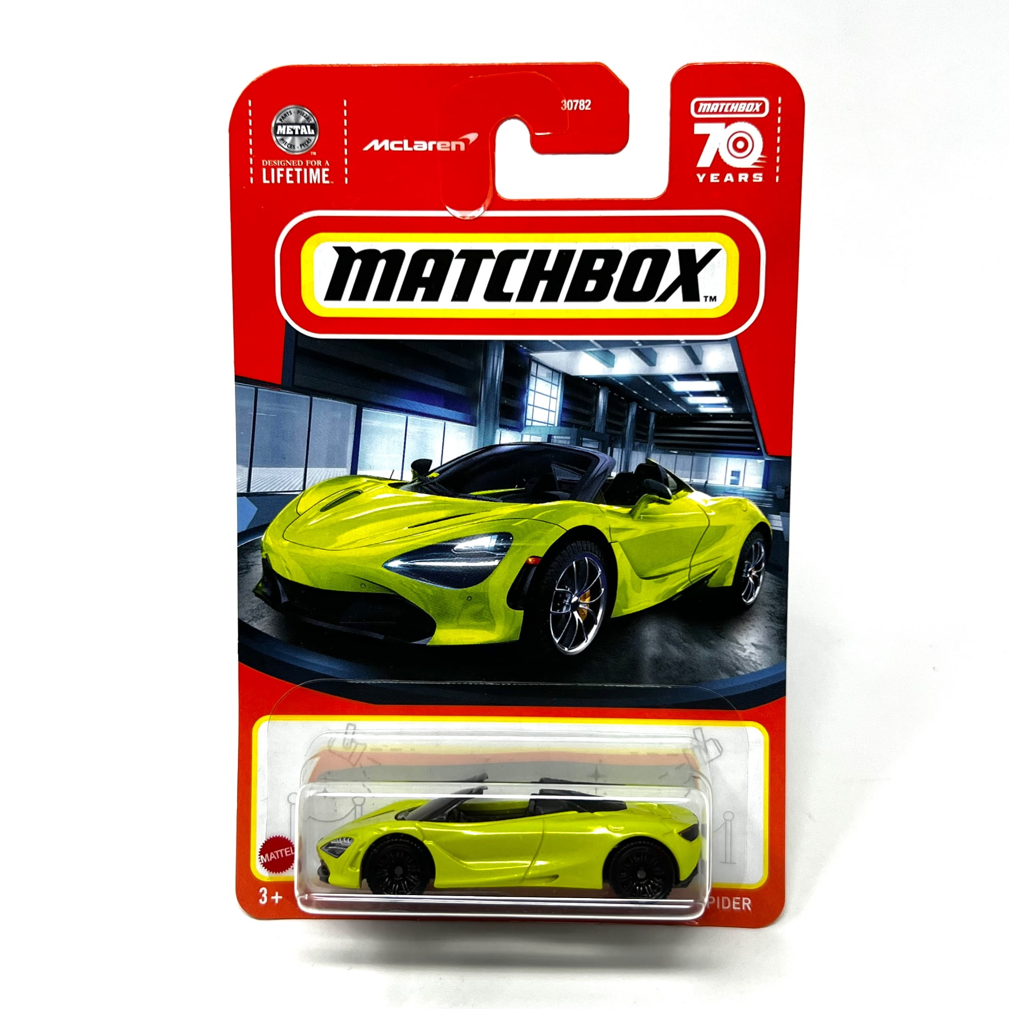 Matchbox Mclaren 720 Spider Green Diecast Vehicle - Walmart.com