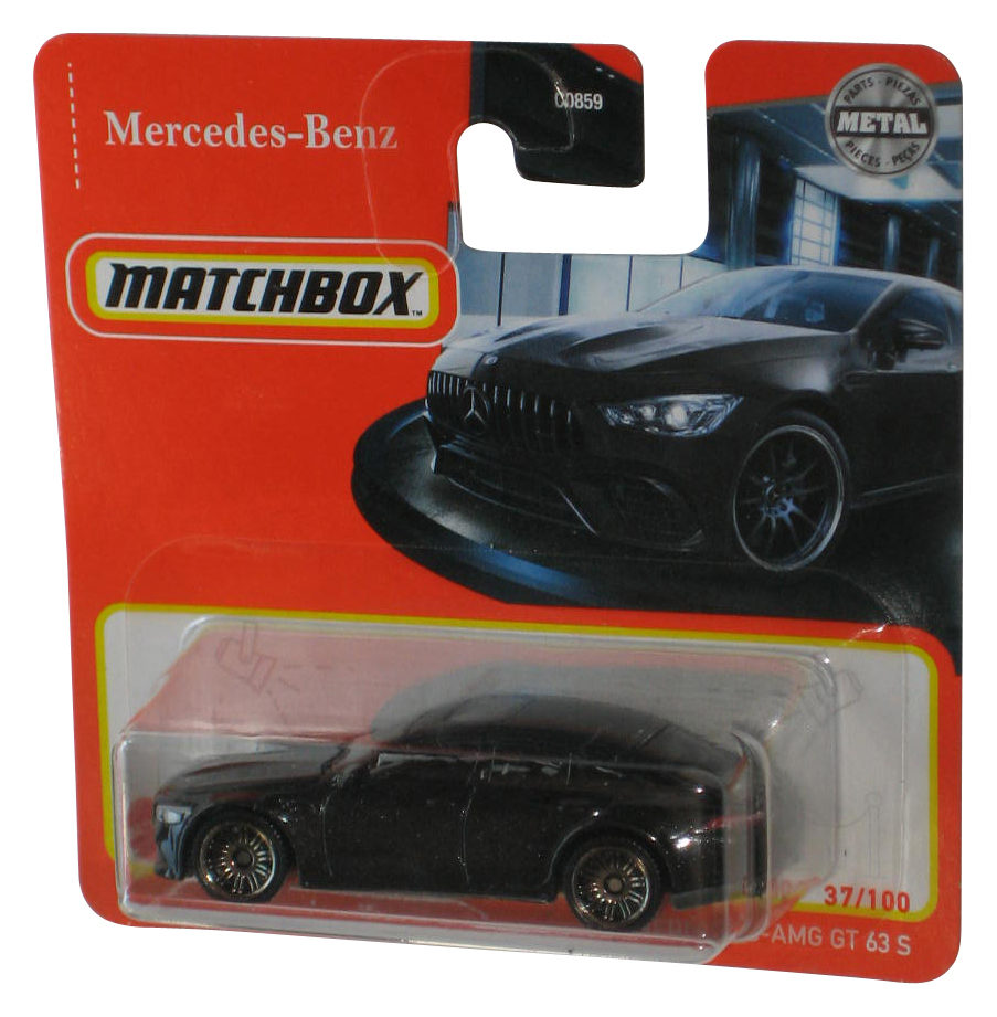 Matchbox Mercedes-AMG GT 63 S (2021) Black Metal Toy Car 37/100 ...