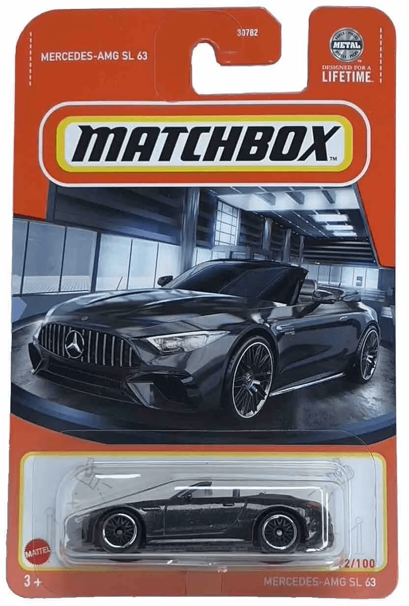 Matchbox Mercedes-AMG SL 63 Collector #72/100 Black - Walmart.com