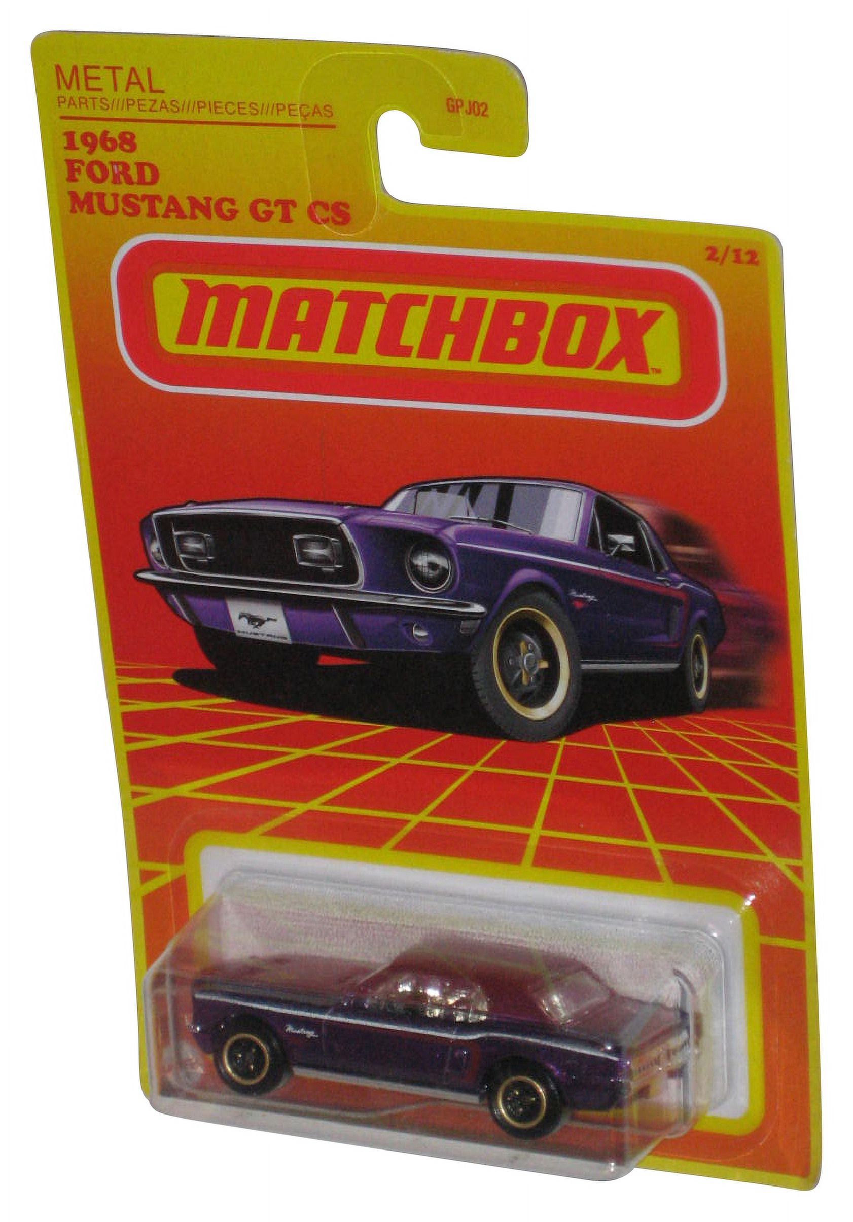 Matchbox Metal (2020) Purple 1968 Ford Mustang GT CS Toy Car 2/12 ...