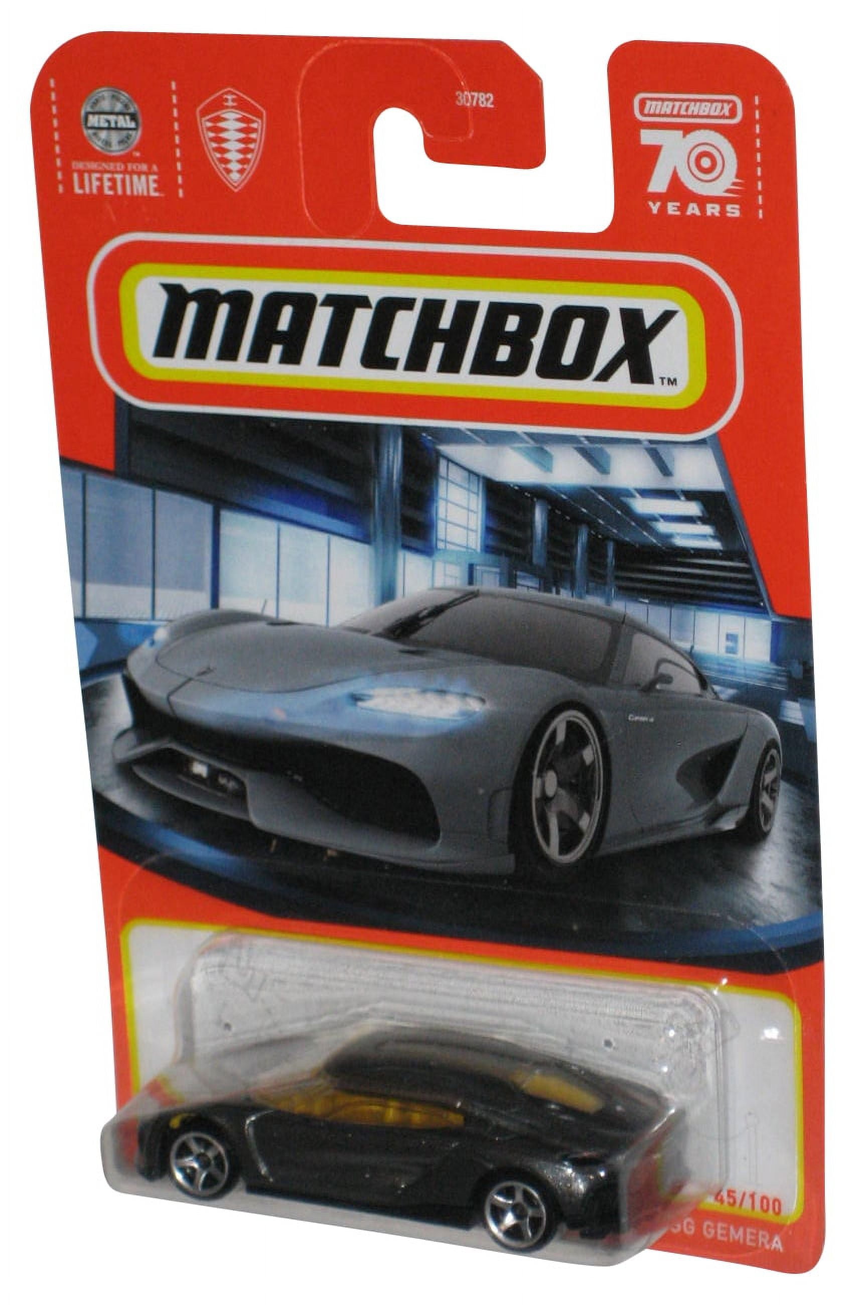 Matchbox Metal 2021 Koenigsegg Gemera Dark Gray Toy Car 45/100 ...