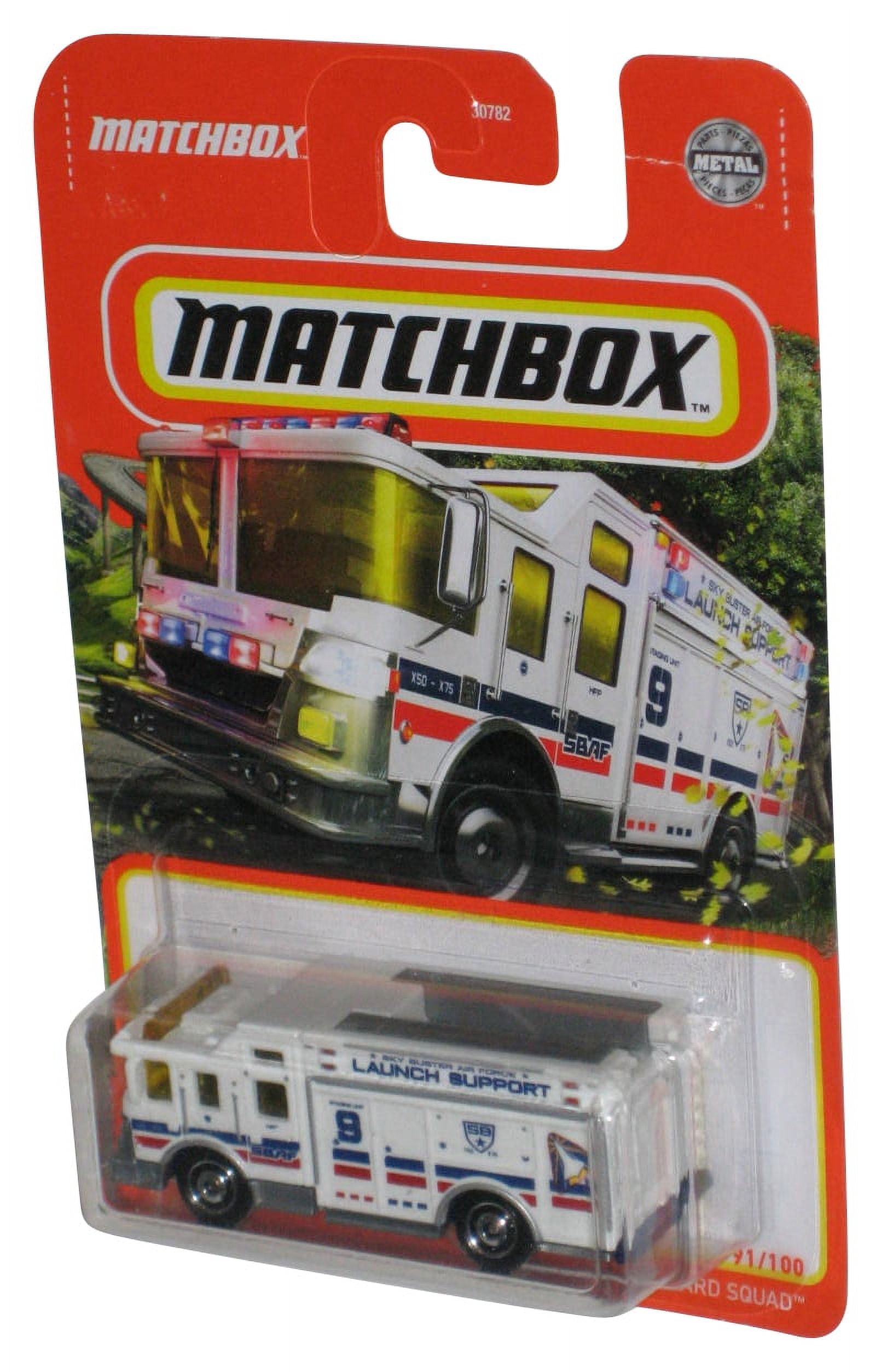Matchbox Metal (2022) Sky Busters Air Support Hazard Squad Toy Truck 91 ...