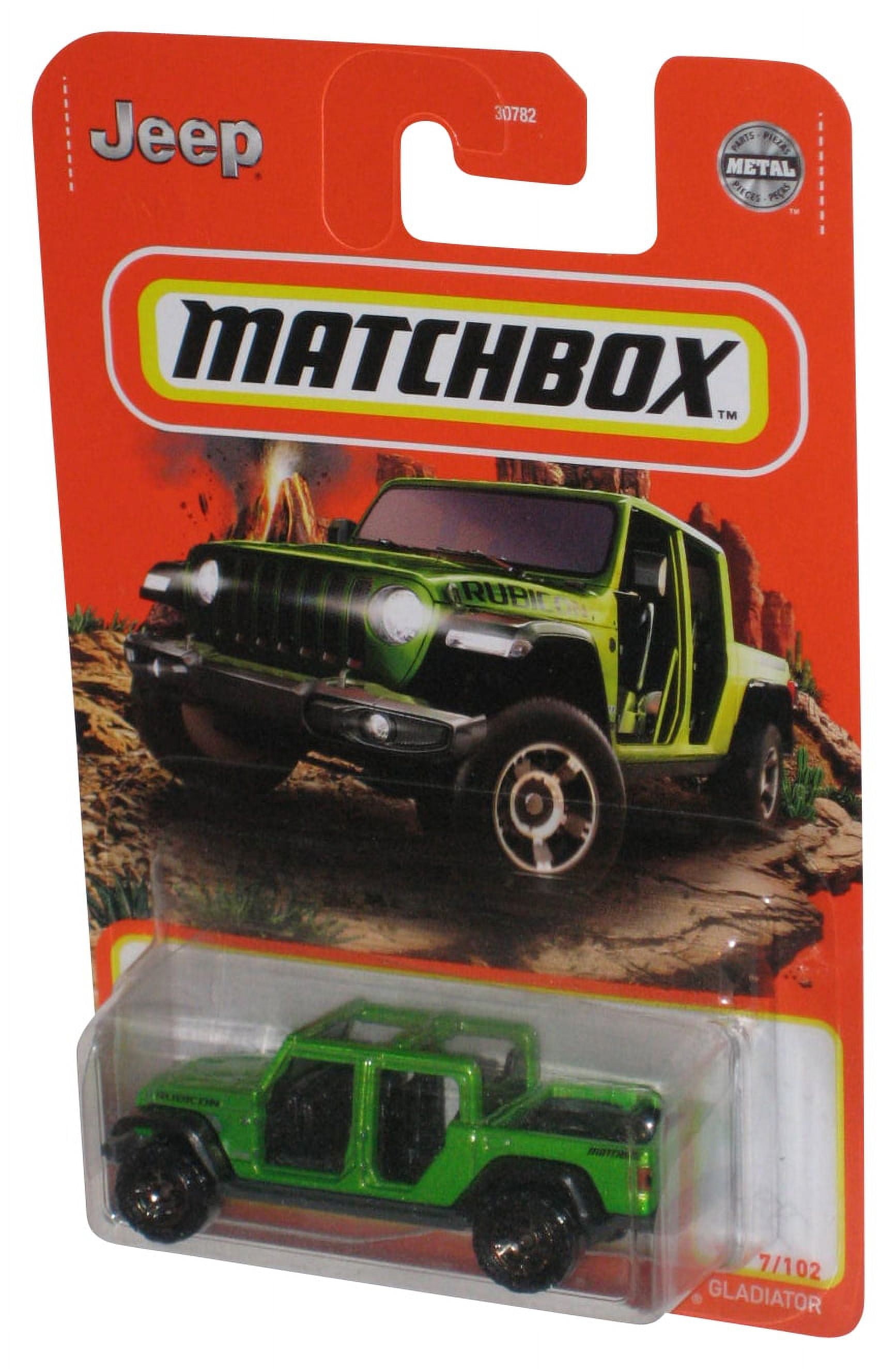 Matchbox Metal Series (2021) Green '20 Jeep Gladiator Toy 7/102 ...