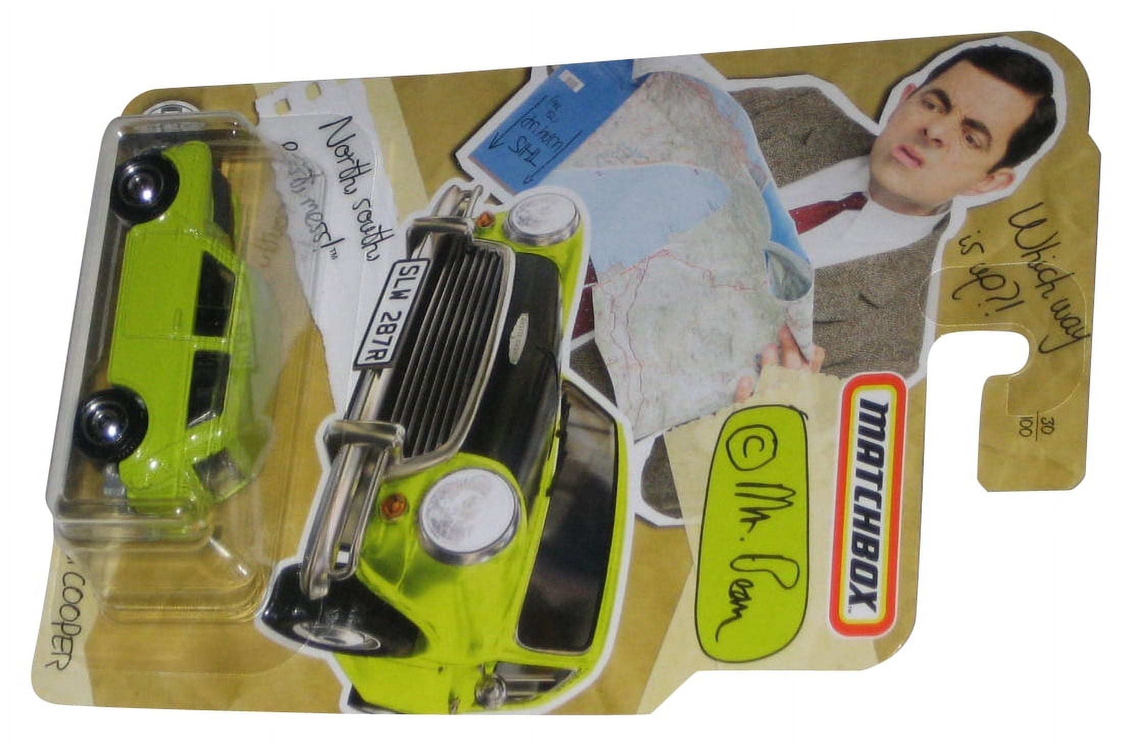 Matchbox Mini Cooper Mr. Bean Green (2020) Mattel Metal Toy Car 30/100 ...