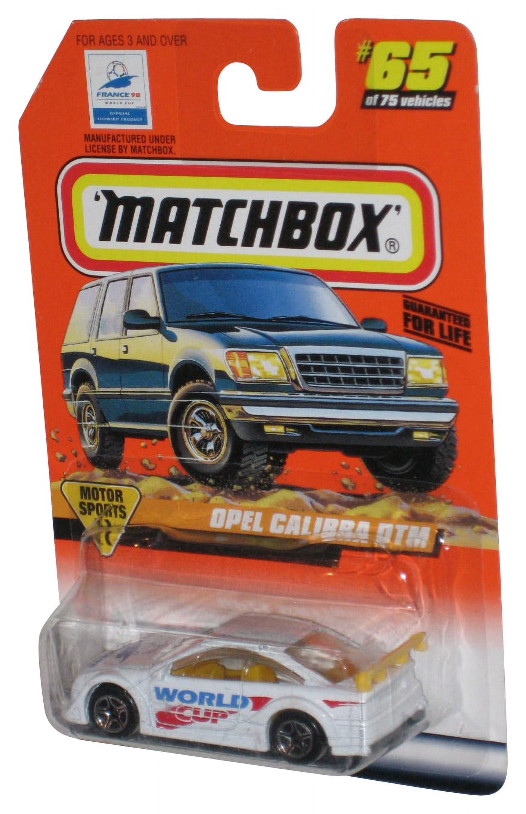 Matchbox Motor Sports (1997) Opel Calibra DTM White World Cup Car #65/75 - Walmart.com