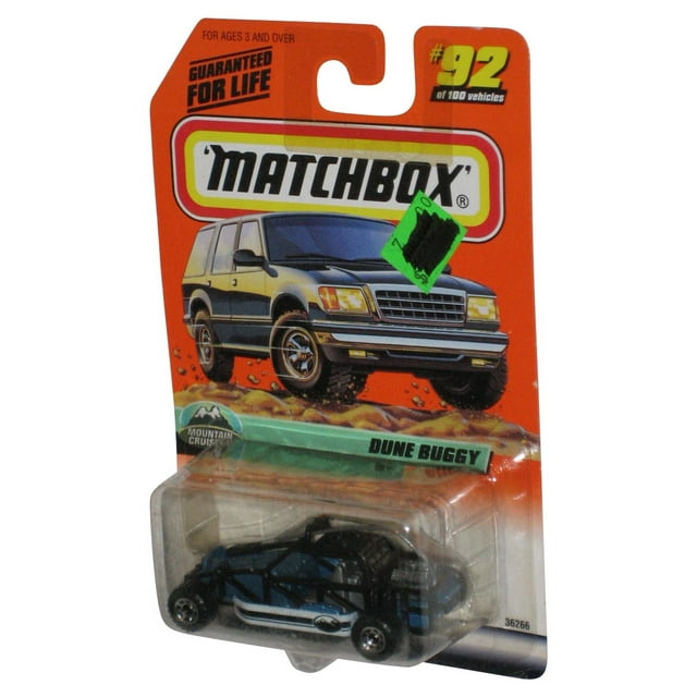 Matchbox Mountain Cruisers (1998) Blue & Black Dune Buggy Car #92/100 ...