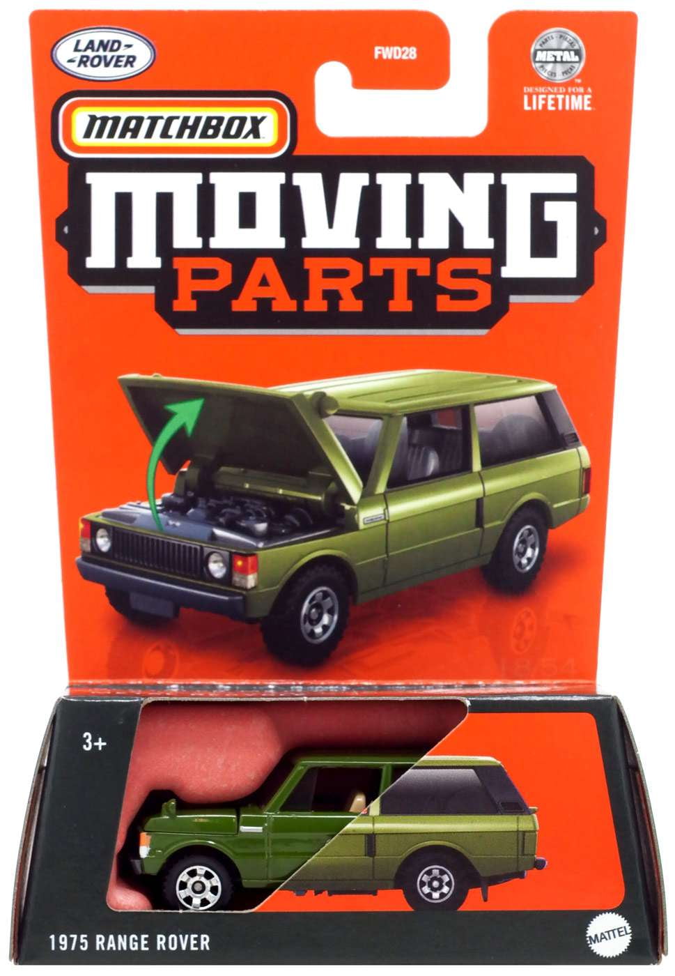 Matchbox Moving Parts 1975 Range Rover Diecast Vehicle - Walmart.com