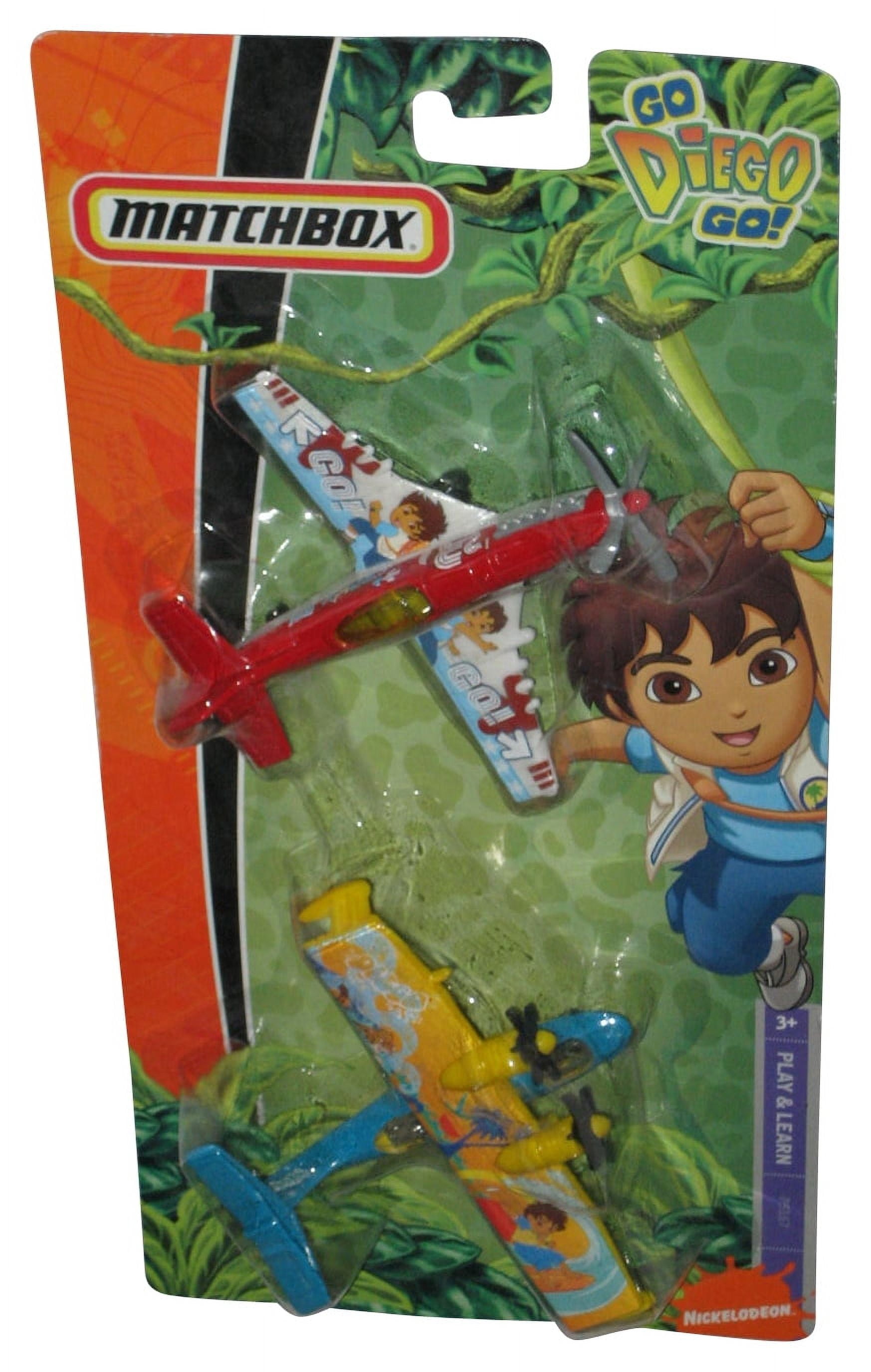 Matchbox Nickelodeon Go Diego Go! (2008) Mattel Play & Learn Toy Plane ...