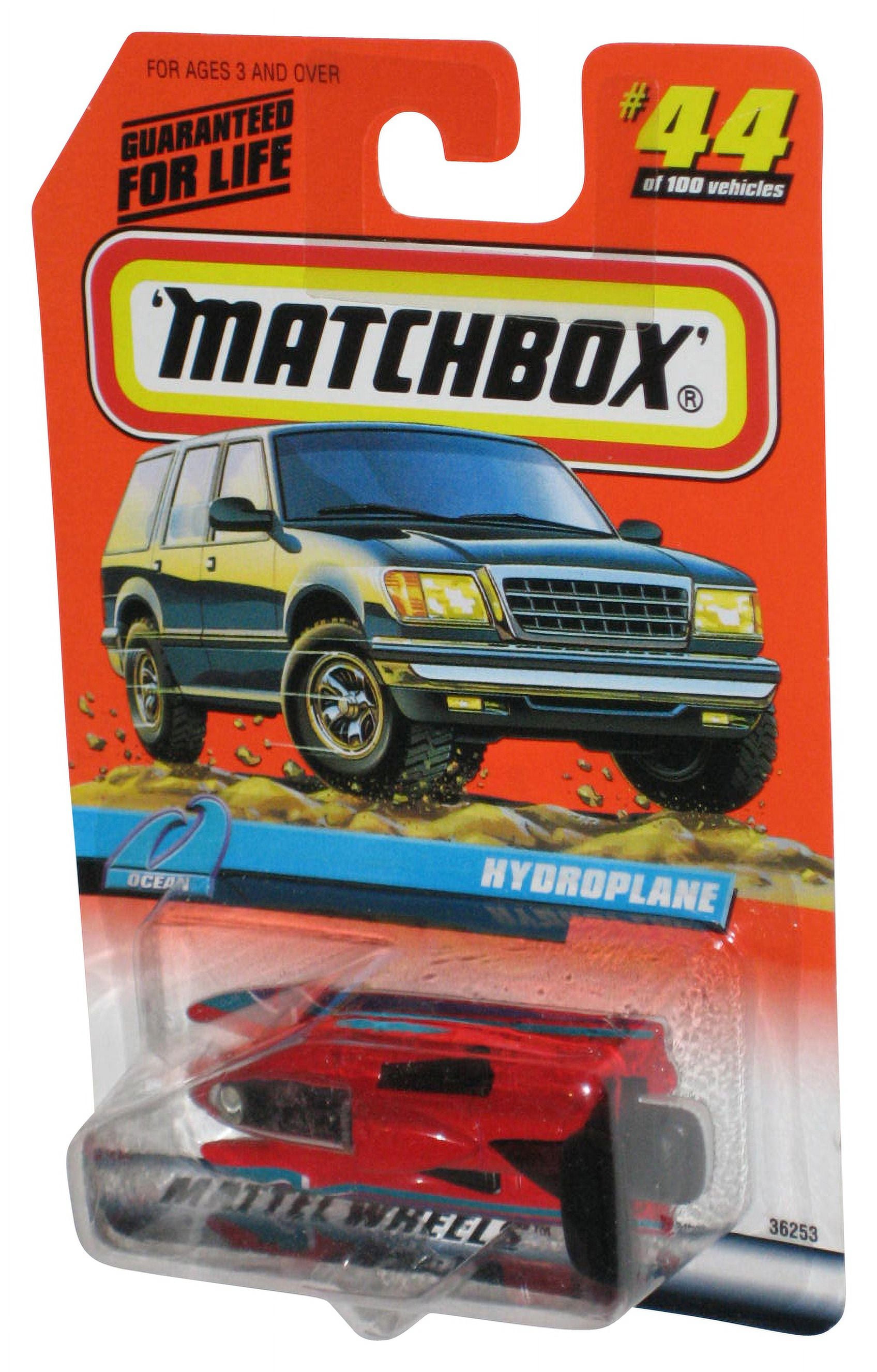 Matchbox Ocean Hydroplane (1998) Red Toy Boat Toy #44/100 - Walmart.com