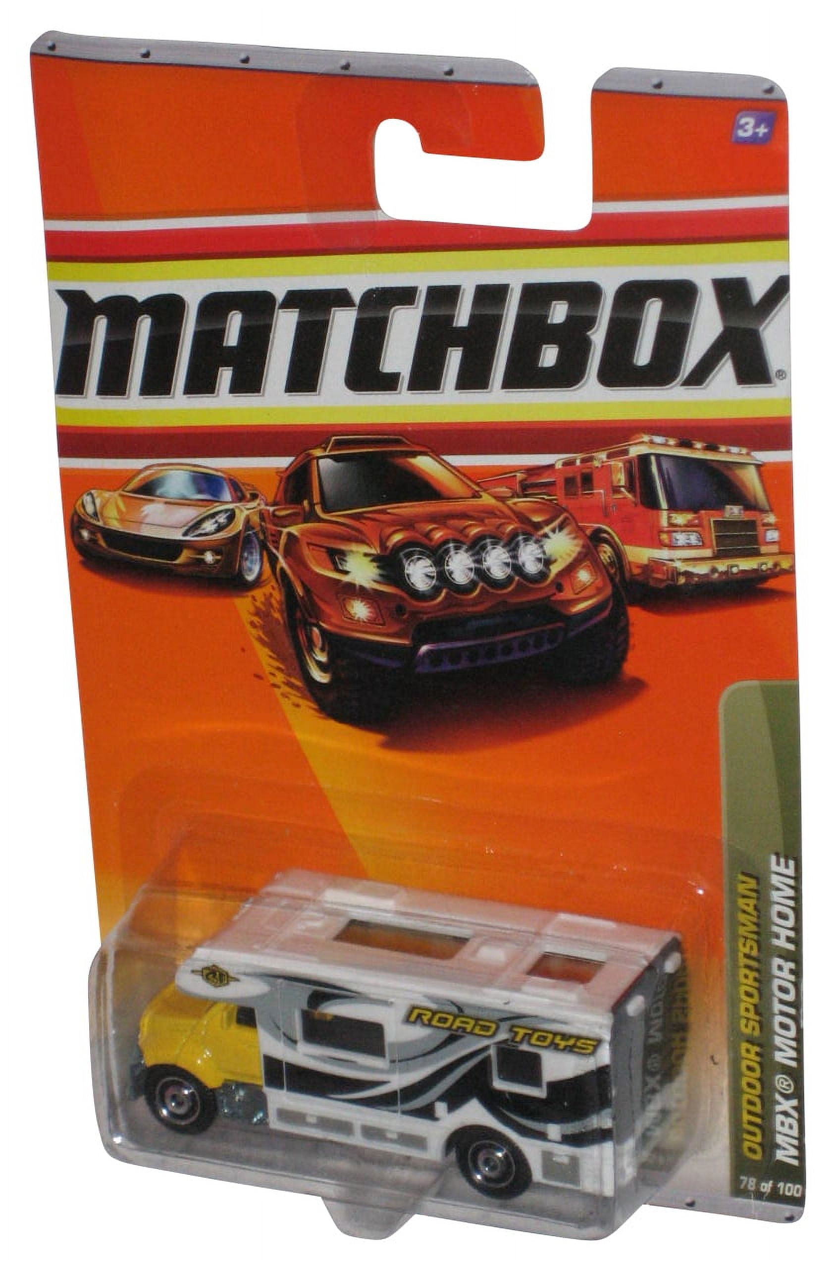 Matchbox Outdoor Sportsman (2009) Road Toys MBX Motor Home White Toy 78 ...