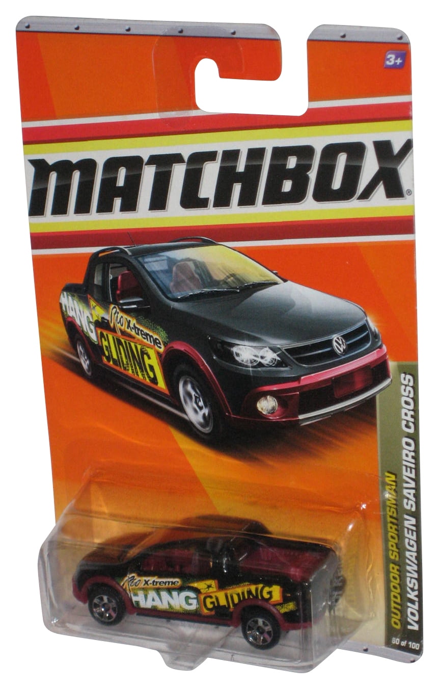 Matchbox Outdoor Sportsman (2010) Black Volkswagen Saveiro Cross Toy ...