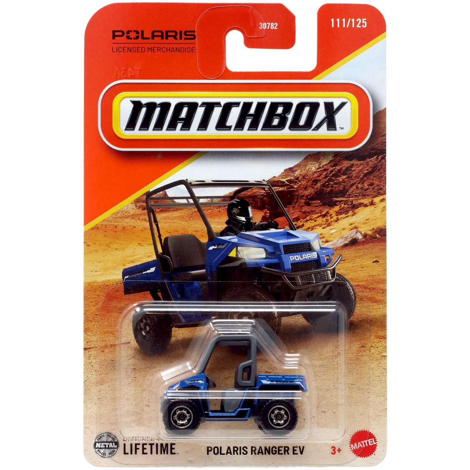 Matchbox Polaris Ranger EV Diecast Car - Walmart.com