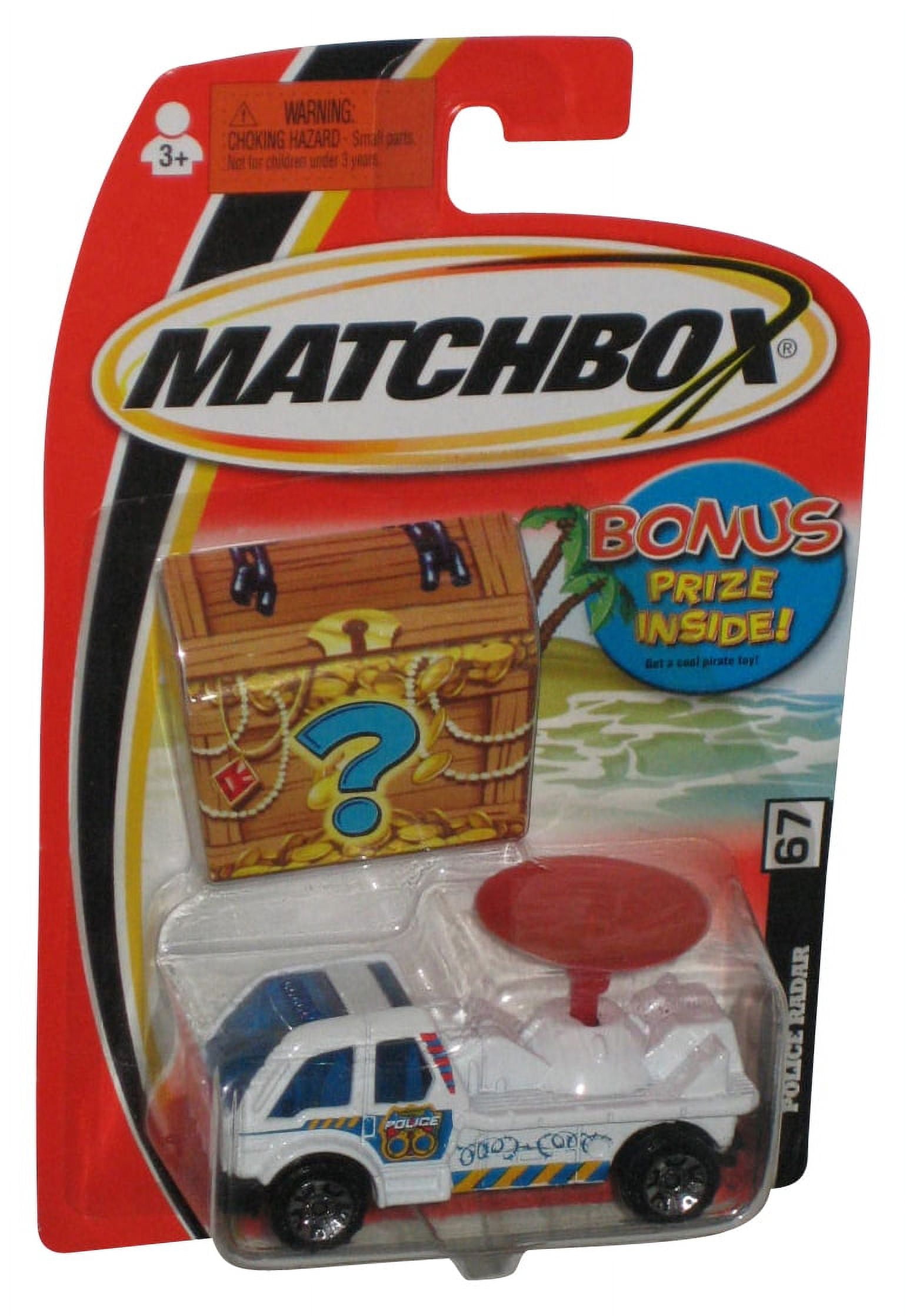 Matchbox Police Radar (2004) White Toy Vehicle #67 - (Bonus Treasure ...