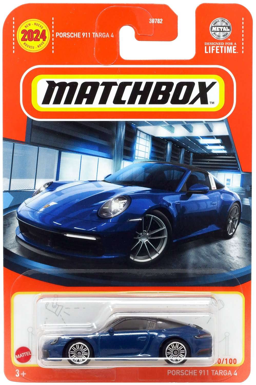 Matchbox Porsche 911 Targa 4 - Matchbox Series 60/100 - Walmart.com