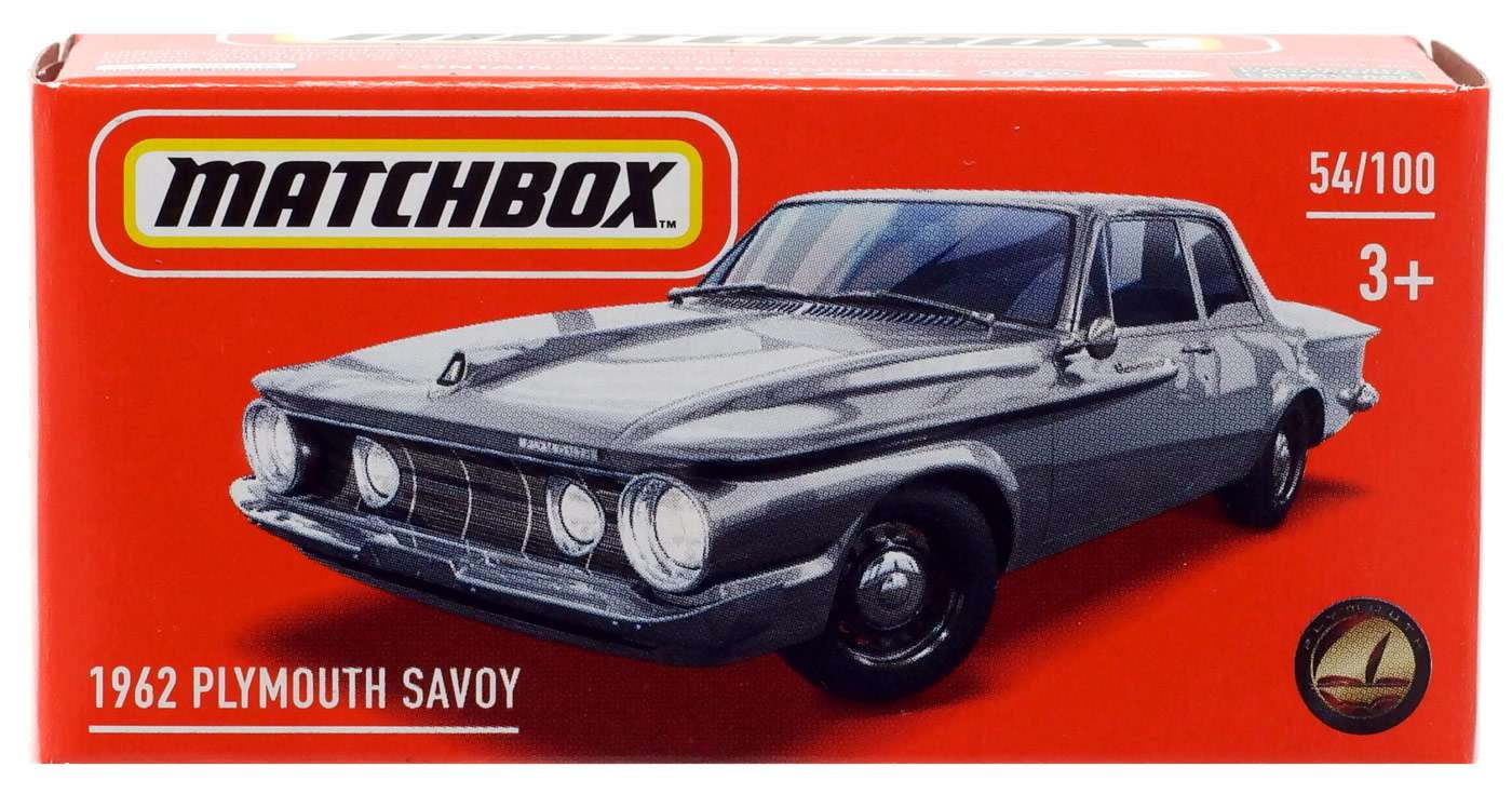 Matchbox Power Grabs 1962 Plymouth Savoy Diecast Car - Walmart.com