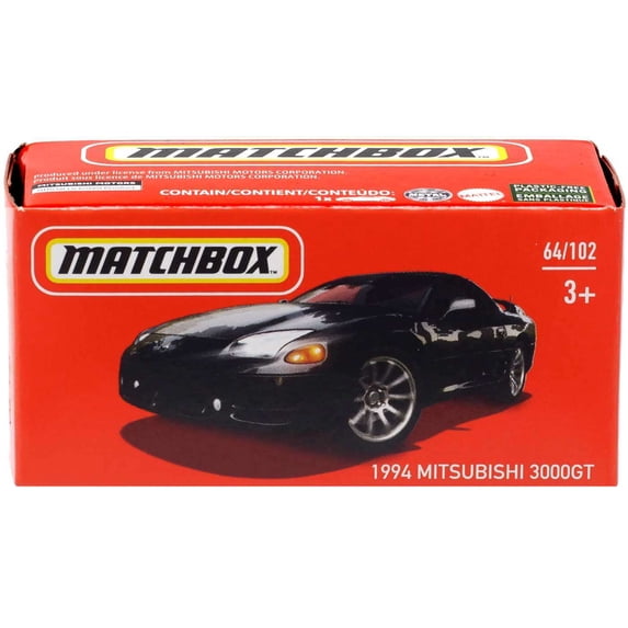 Matchbox Power Grabs 1994 Mitsubishi 3000GT Diecast Car - Walmart.com