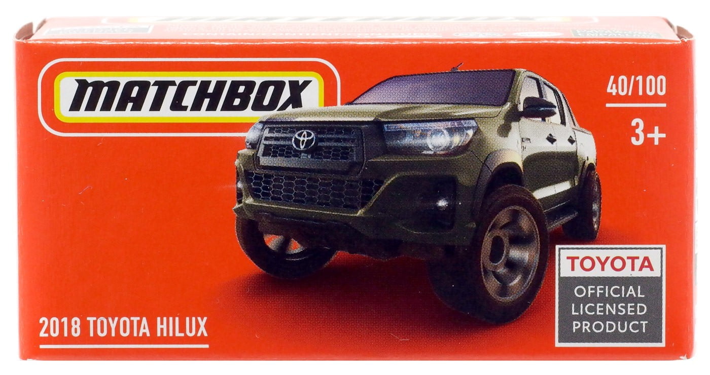 Matchbox Power Grabs 2018 Toyota Hilux Diecast Car - Walmart.com