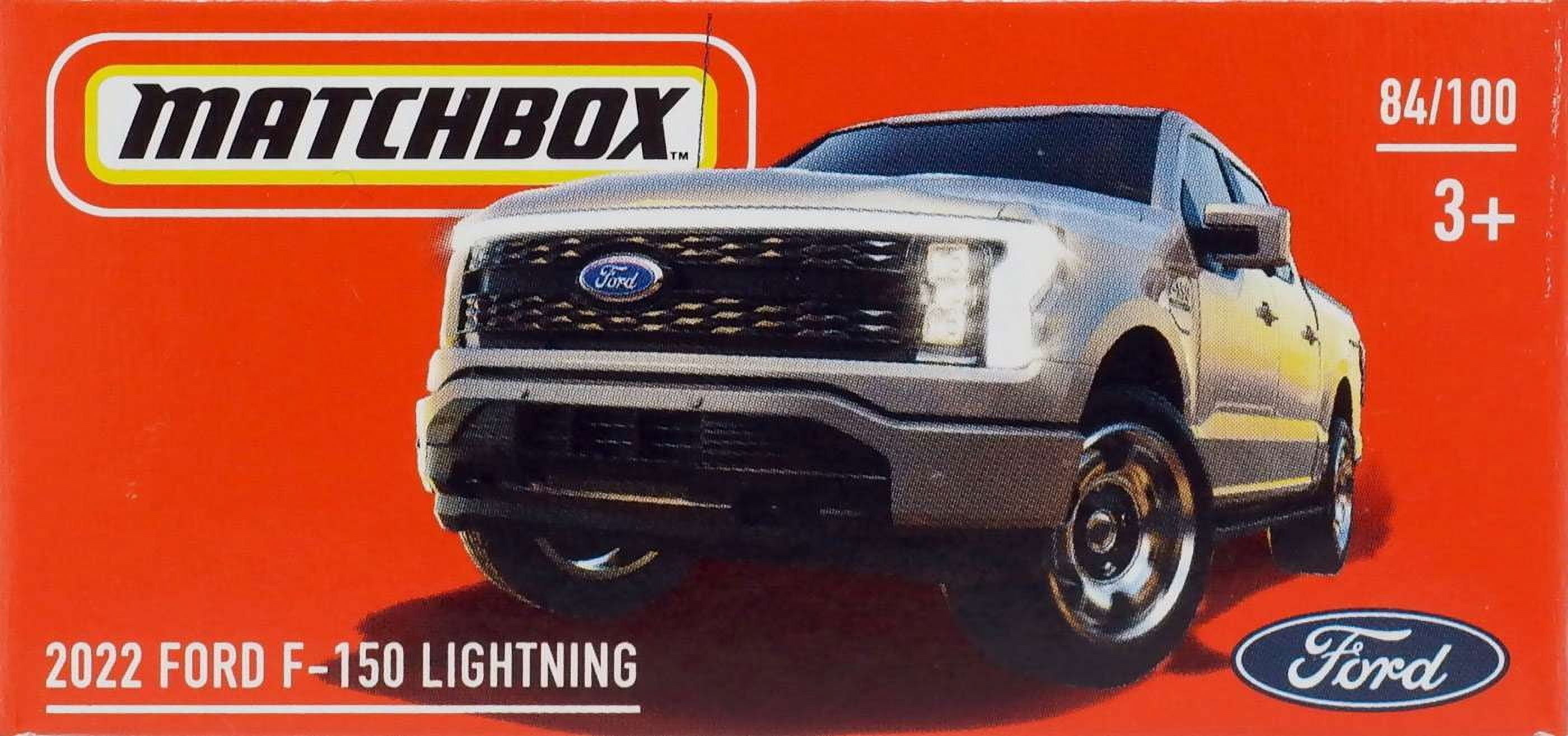 Mattel Matchbox Power Grabs 2022 ford F-150 Lightning Diecast Play ...