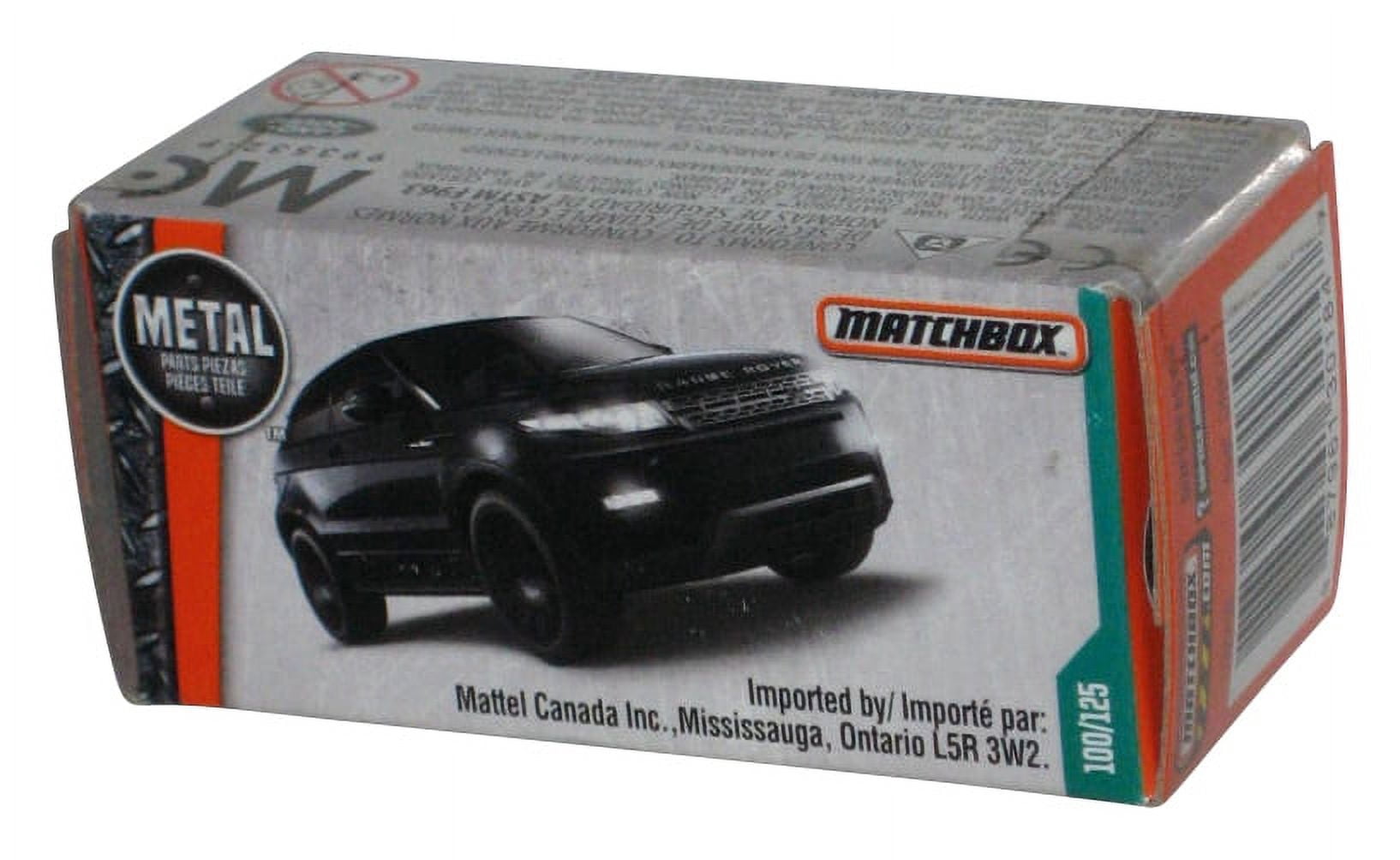 Matchbox Power Grabs Box (2016) Black Range Rover Evoque Toy Car 100/ ...