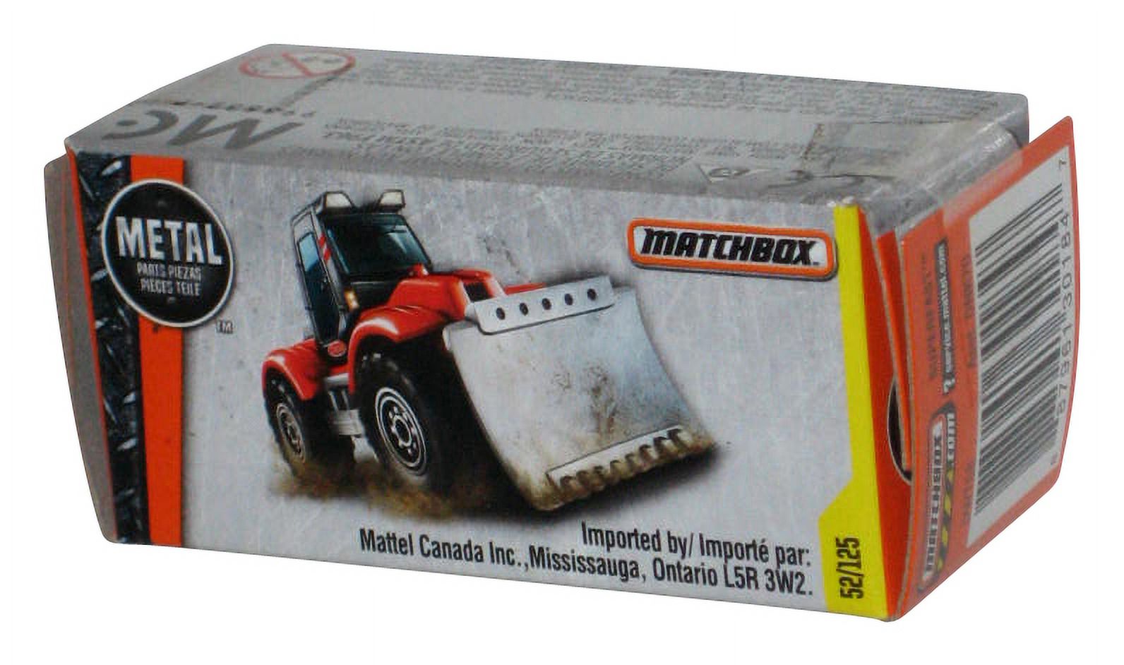 Matchbox Power Grabs Box (2016) Red Plowverizer Construction Toy 52/125 ...