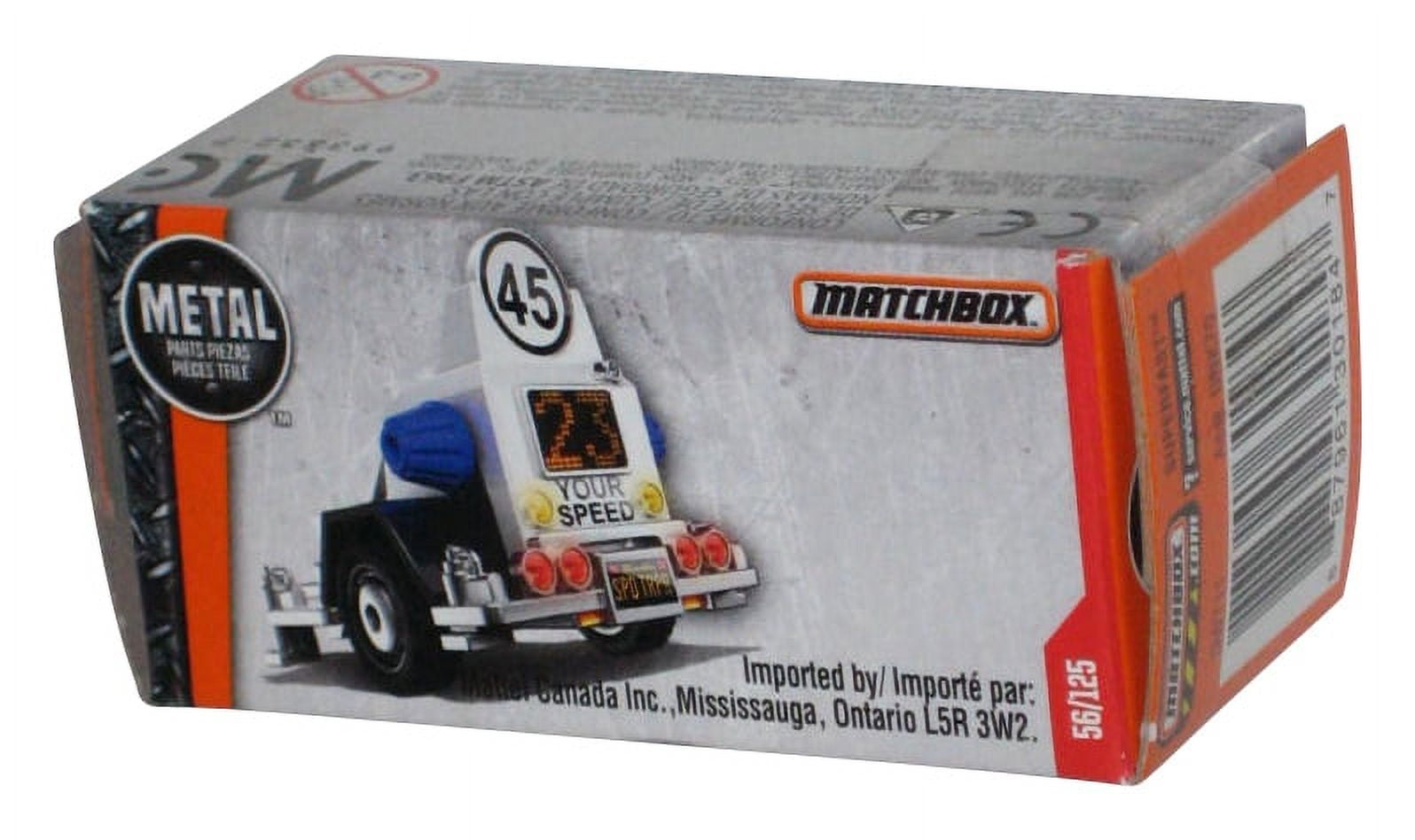 Matchbox Power Grabs Box (2017) White Speed Trapper Toy 56/125 ...