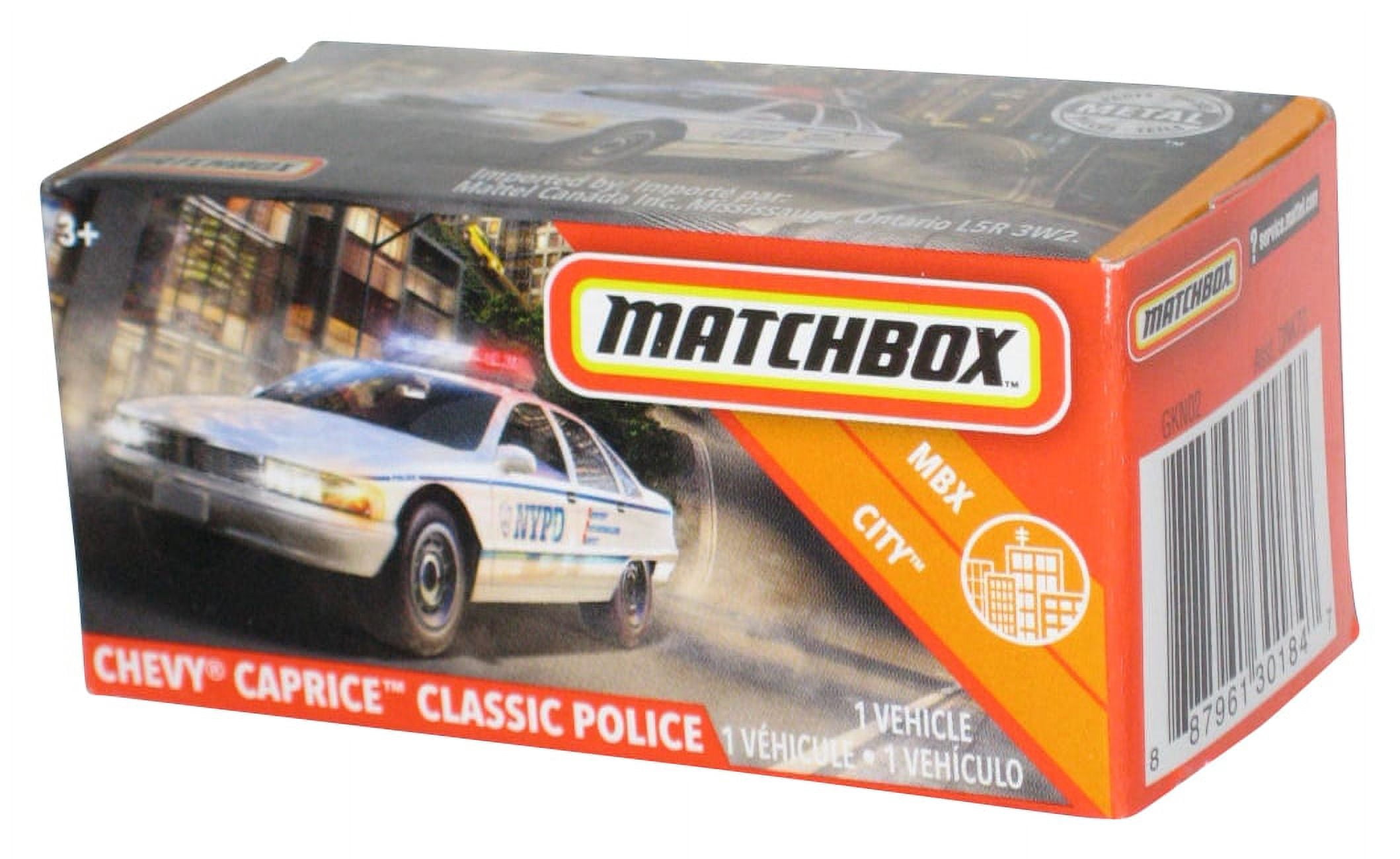 Matchbox Power Grabs Box MBX City (2019) Chevy Caprice Classic Police ...