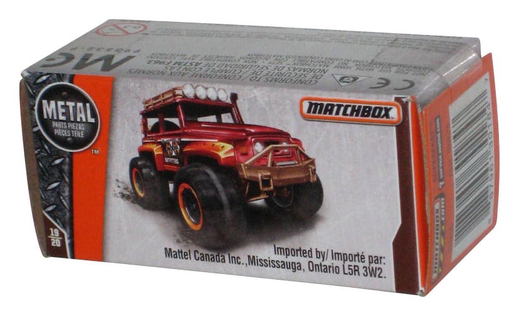 Matchbox Power Grabs Box Off Road (2018) Red Dune Dog Toy Car 19/20 ...