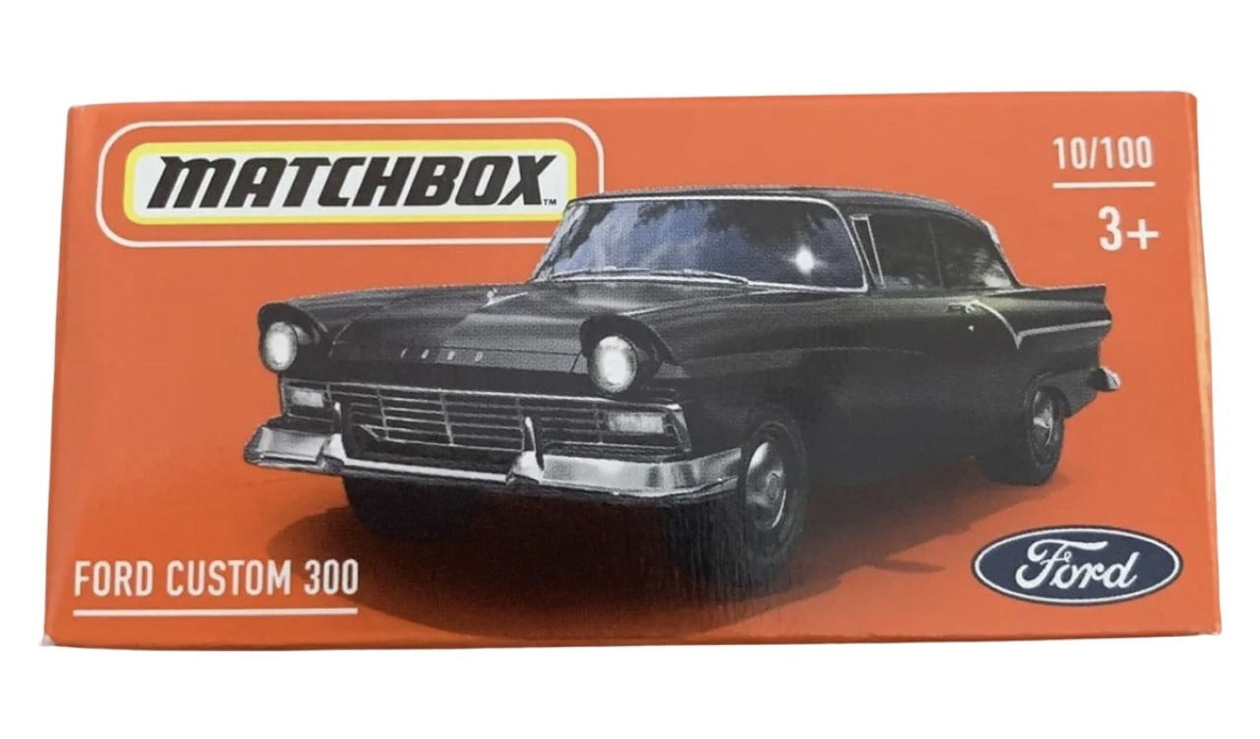 Matchbox Powergrabs Ford Custom, Black 300 10/100 - Walmart.com