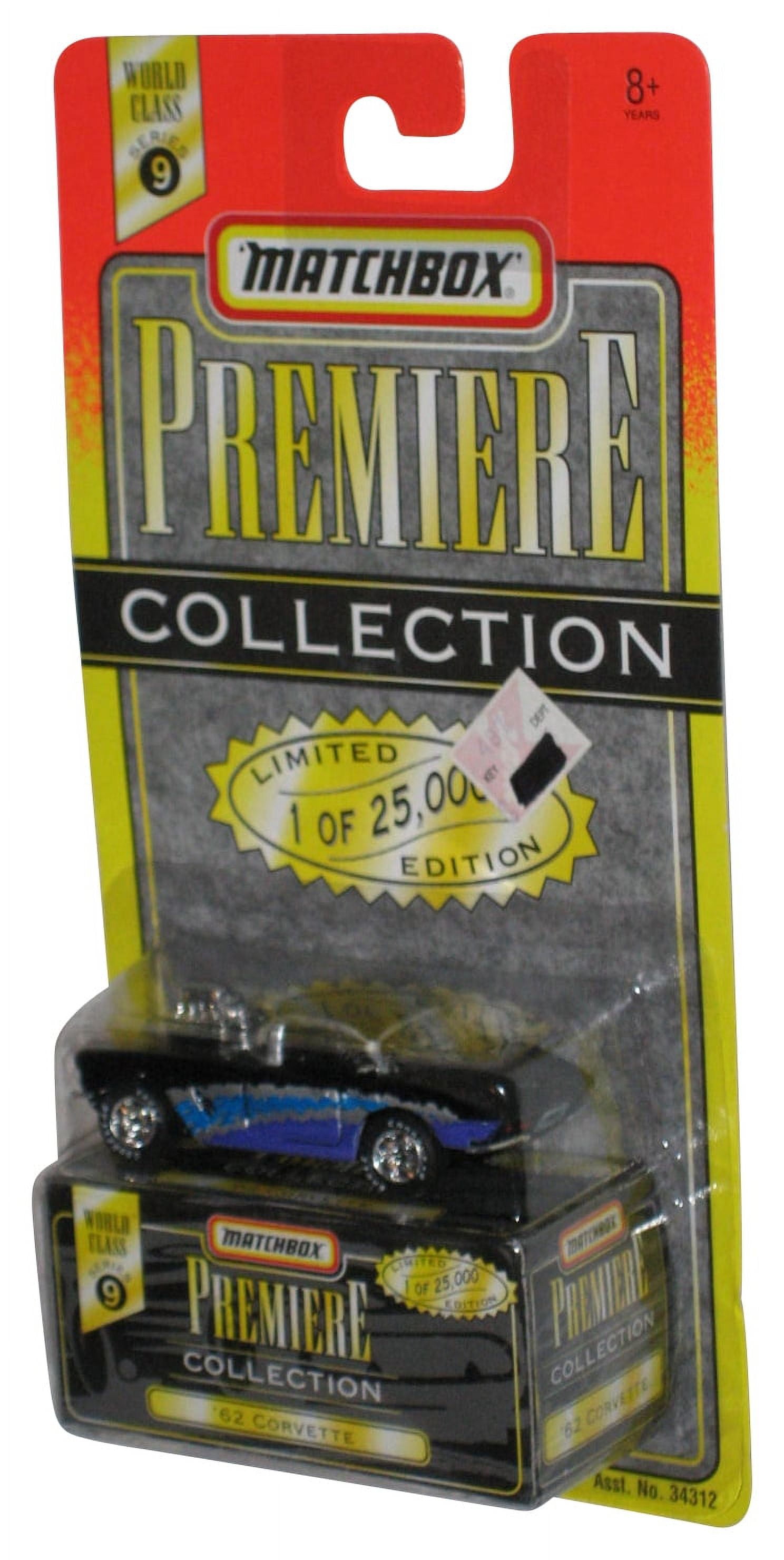 Matchbox Premiere Collection (1996) Series 9 Black '62 Corvette Car ...