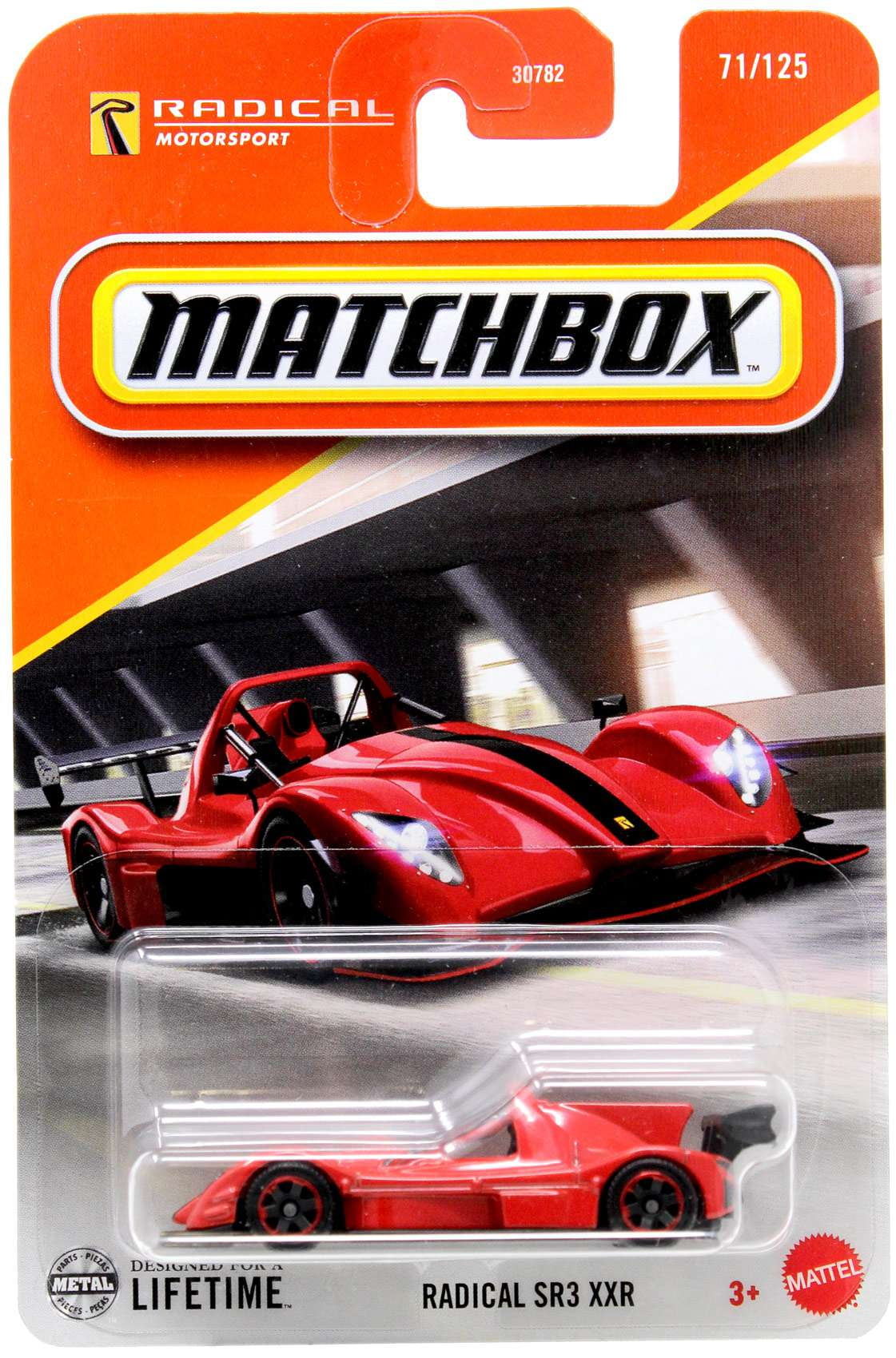 Matchbox Radical SR3 XXR Diecast Car - Walmart.com