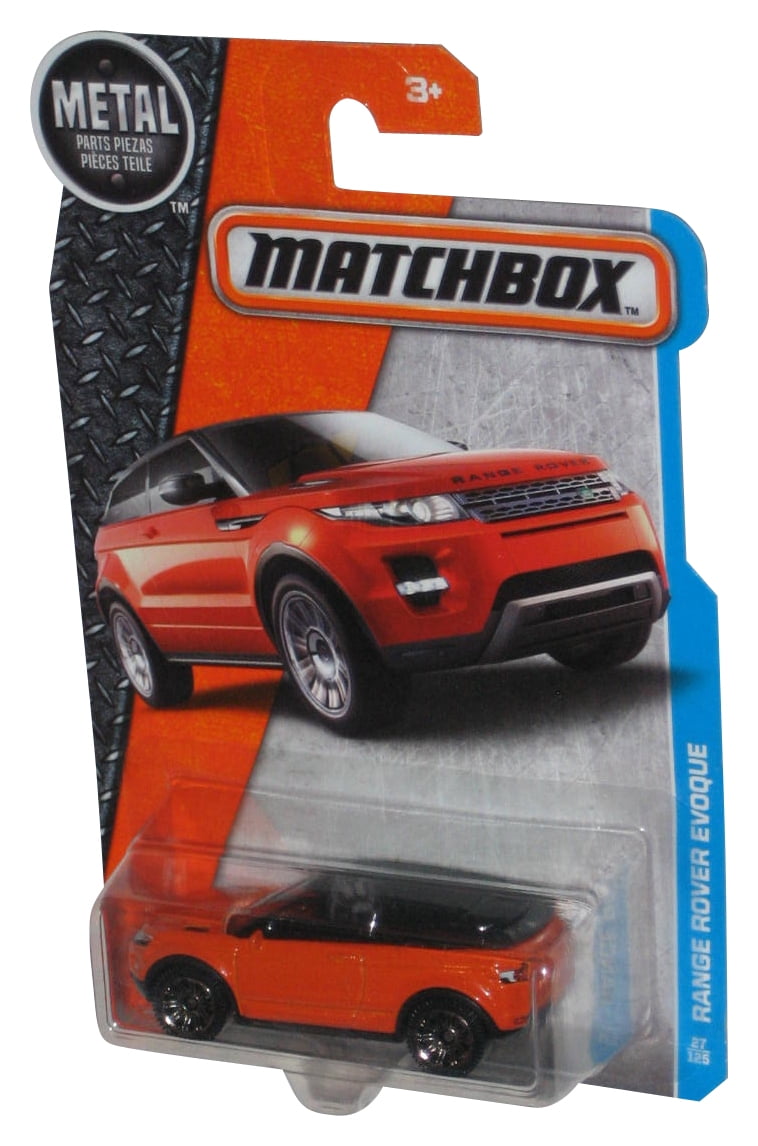 Matchbox Range Rover Evoque (2015) Orange Toy Car 27/125 - Walmart.com
