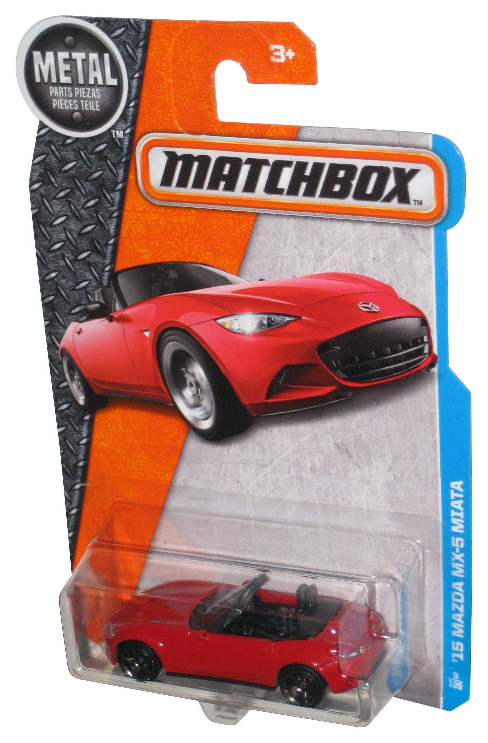 Matchbox Red '15 Mazda MX-5 Miata (2015) Mattel Toy Car 3/125 - Walmart.com