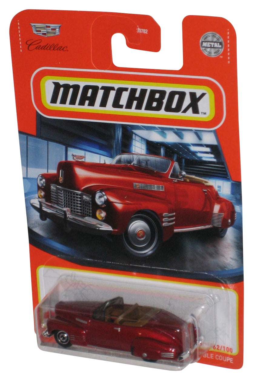 Matchbox Red 1941 Cadillac Series 62 Convertible Coupe (2021) Metal Toy ...