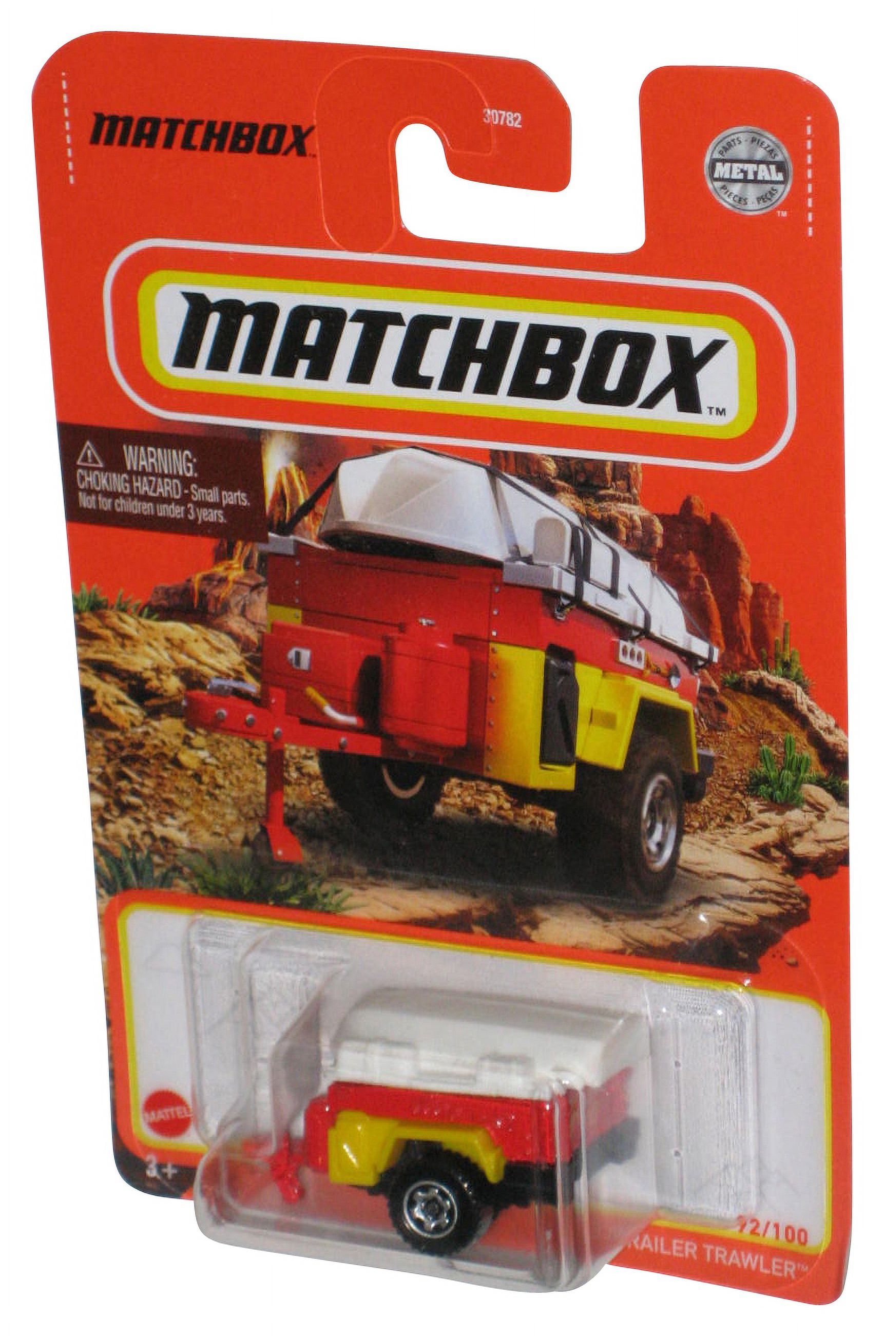 Matchbox Red & Yellow Trailer Trawler (2020) Metal Toy 92/100 - Walmart.com